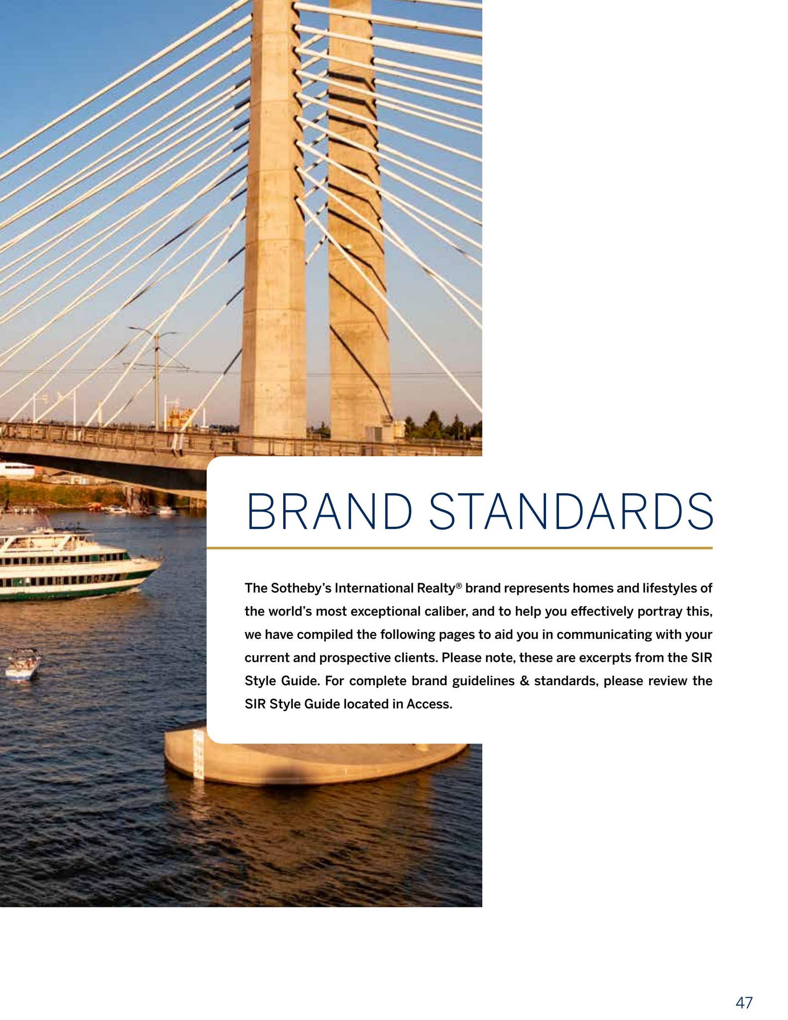 SIR BRAND STANDARDS by Cascade Hasson Sotheby's International Realty ...