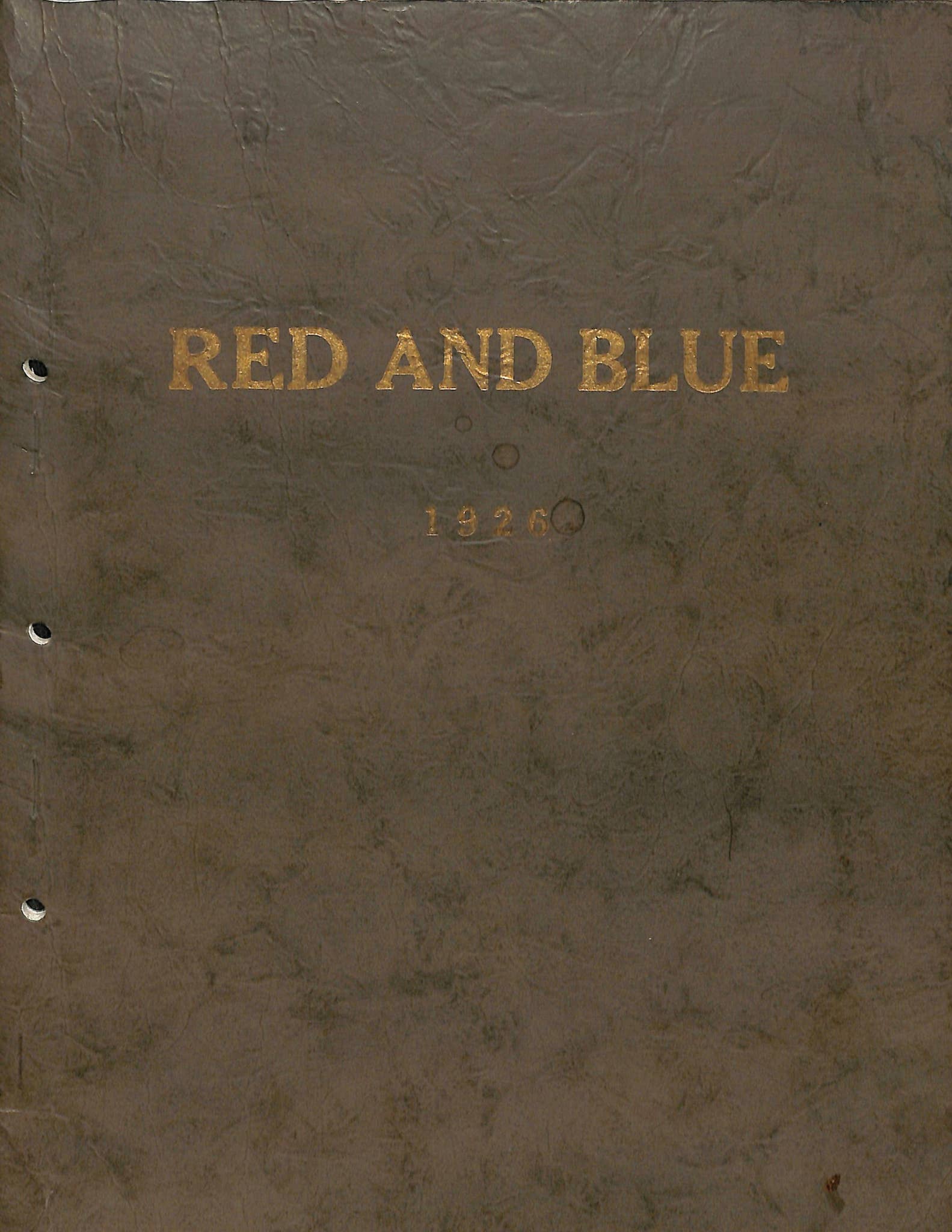 1926 Springville High School Yearbook by Springville Museum of Art - Issuu