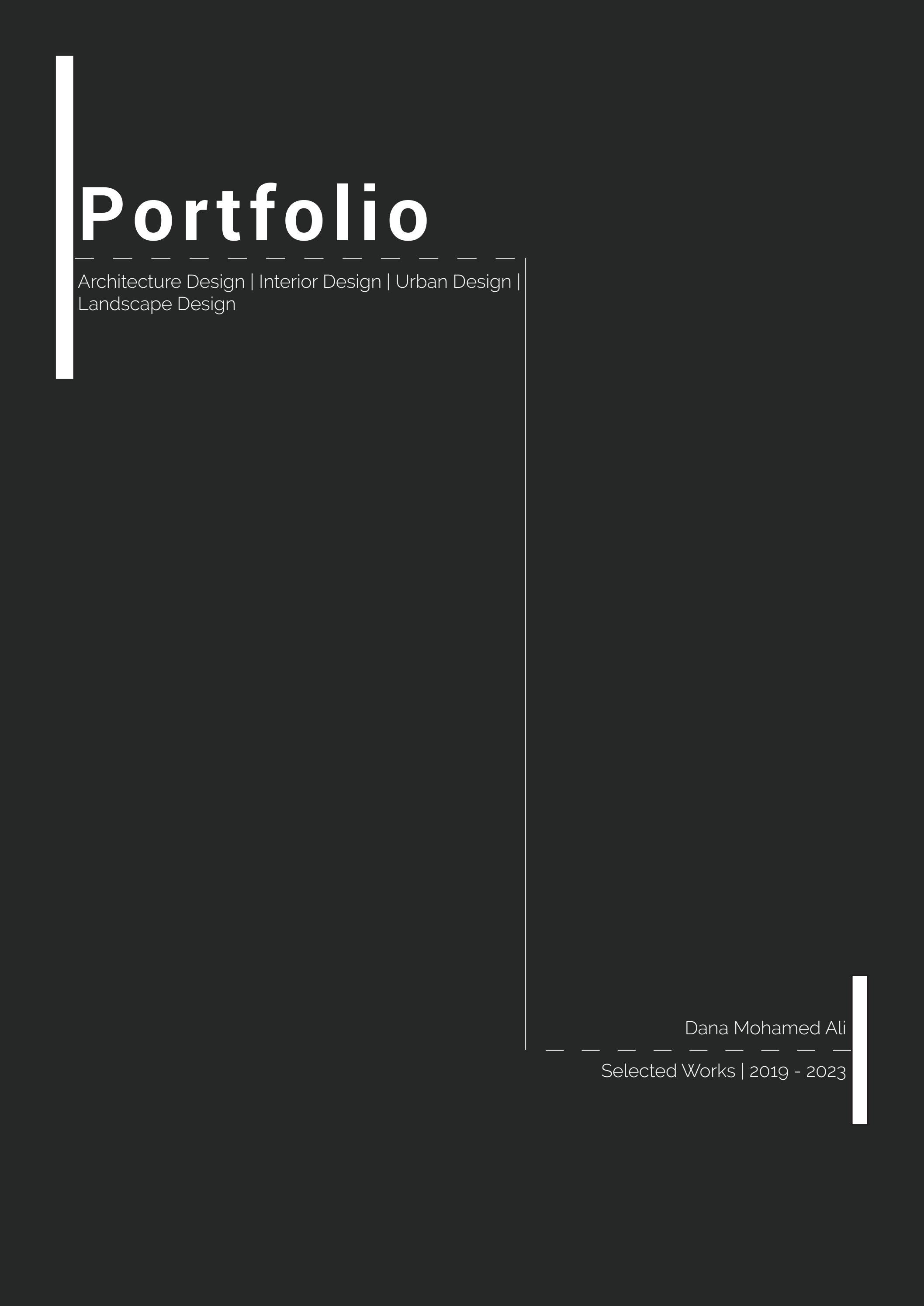 Sample Academic Portfolio by Dana Mohamed Ali - Issuu
