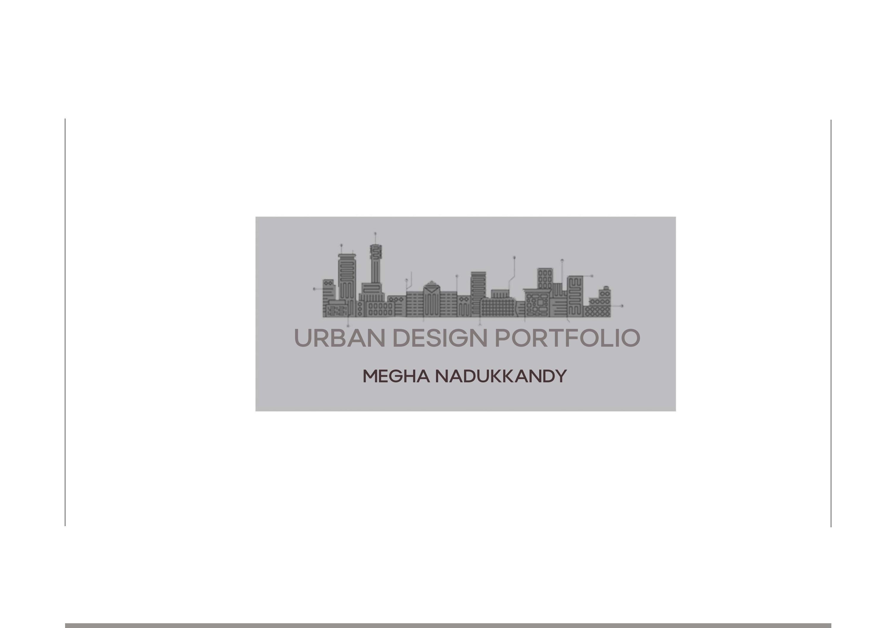 Urban design Portfolio by Megha Venu - Issuu