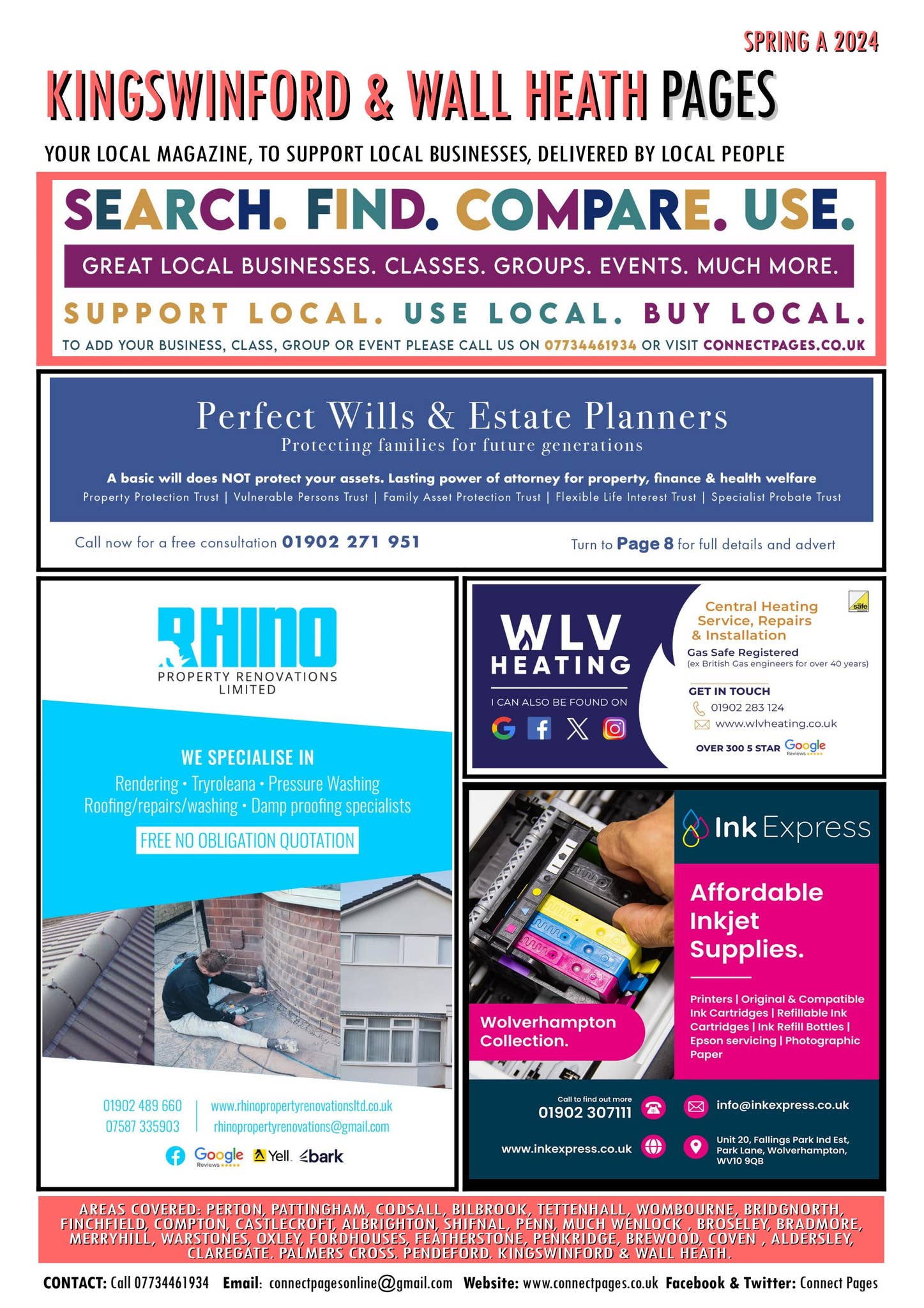 Kingswinford & Wall Heath Pages Spring A 2024 by Kay Garrison - Issuu