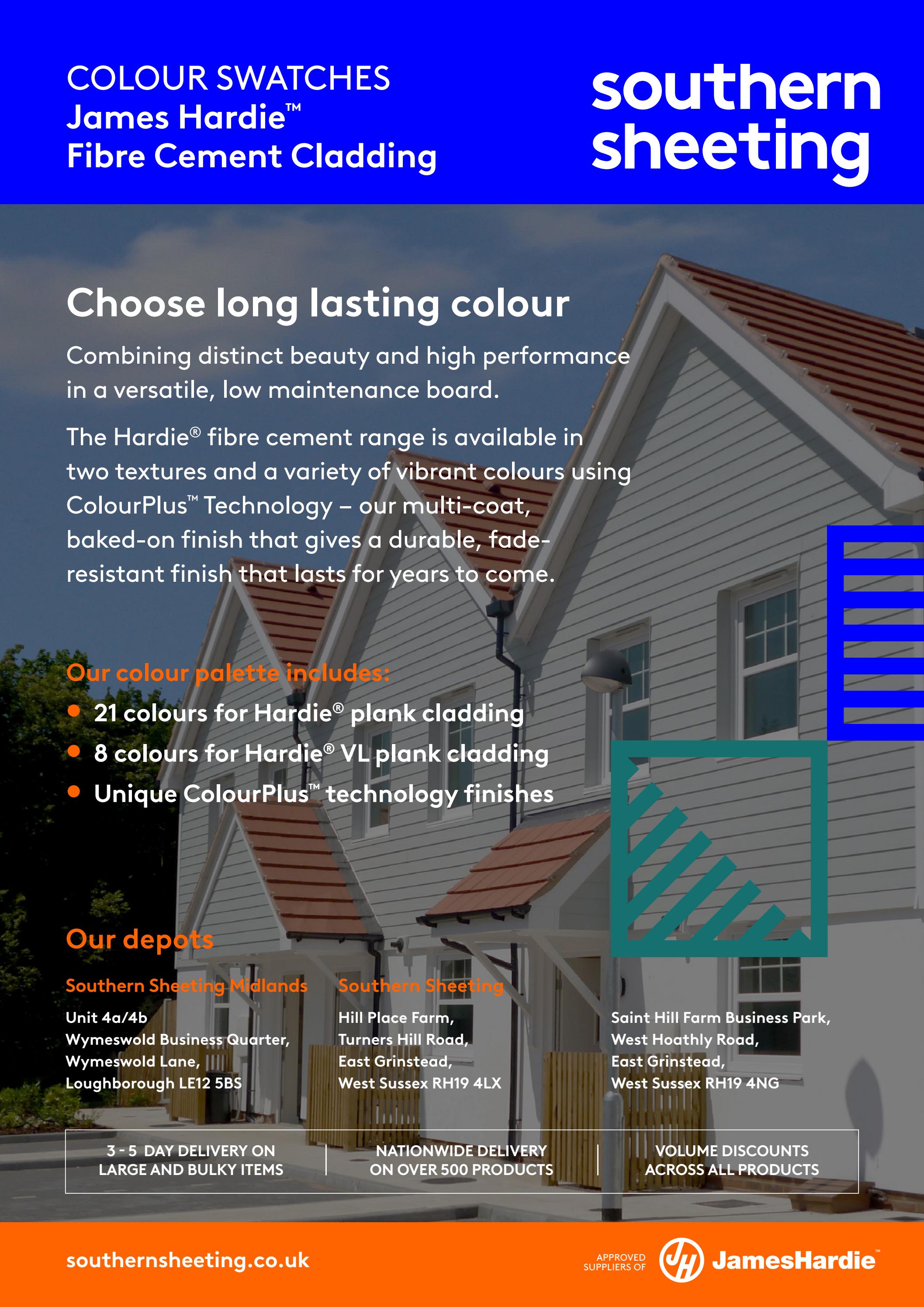 James Hardie® Colour Swatche Brochure by southernsheeting - Issuu