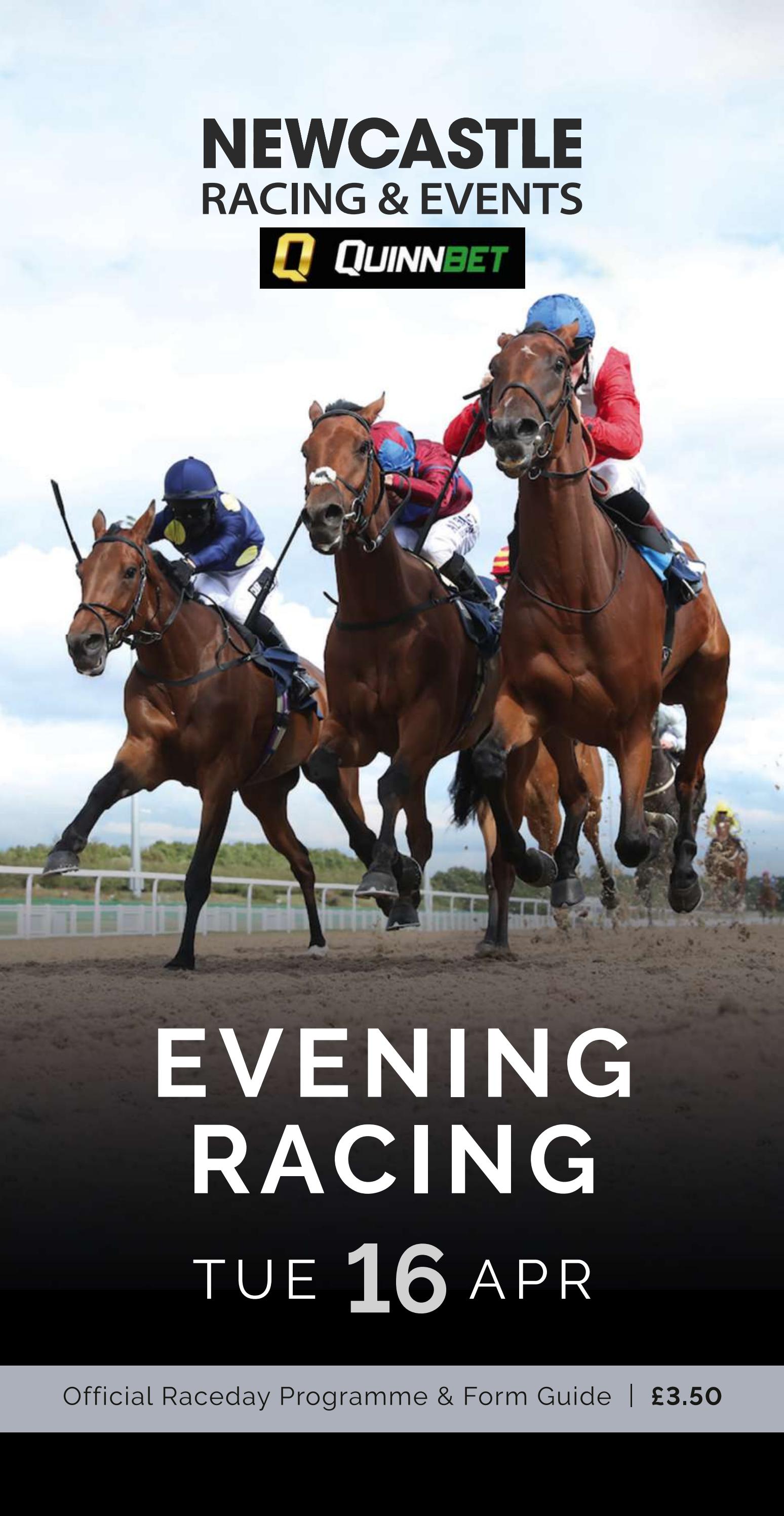 Newcastle Racecard - Tuesday 16th April by Arena Racing Company - Issuu