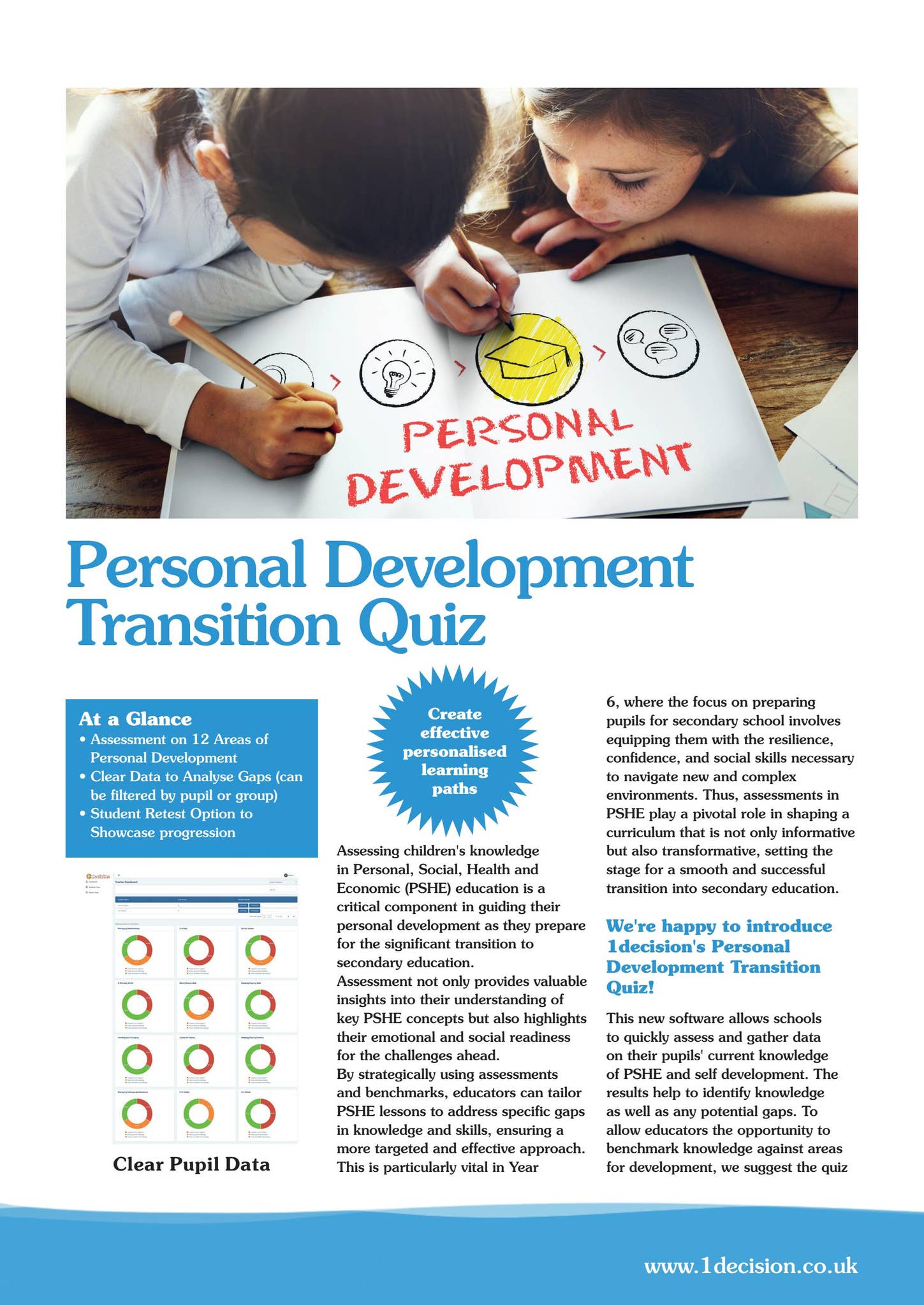 Take a closer look at personal development transition quiz by 1decision ...