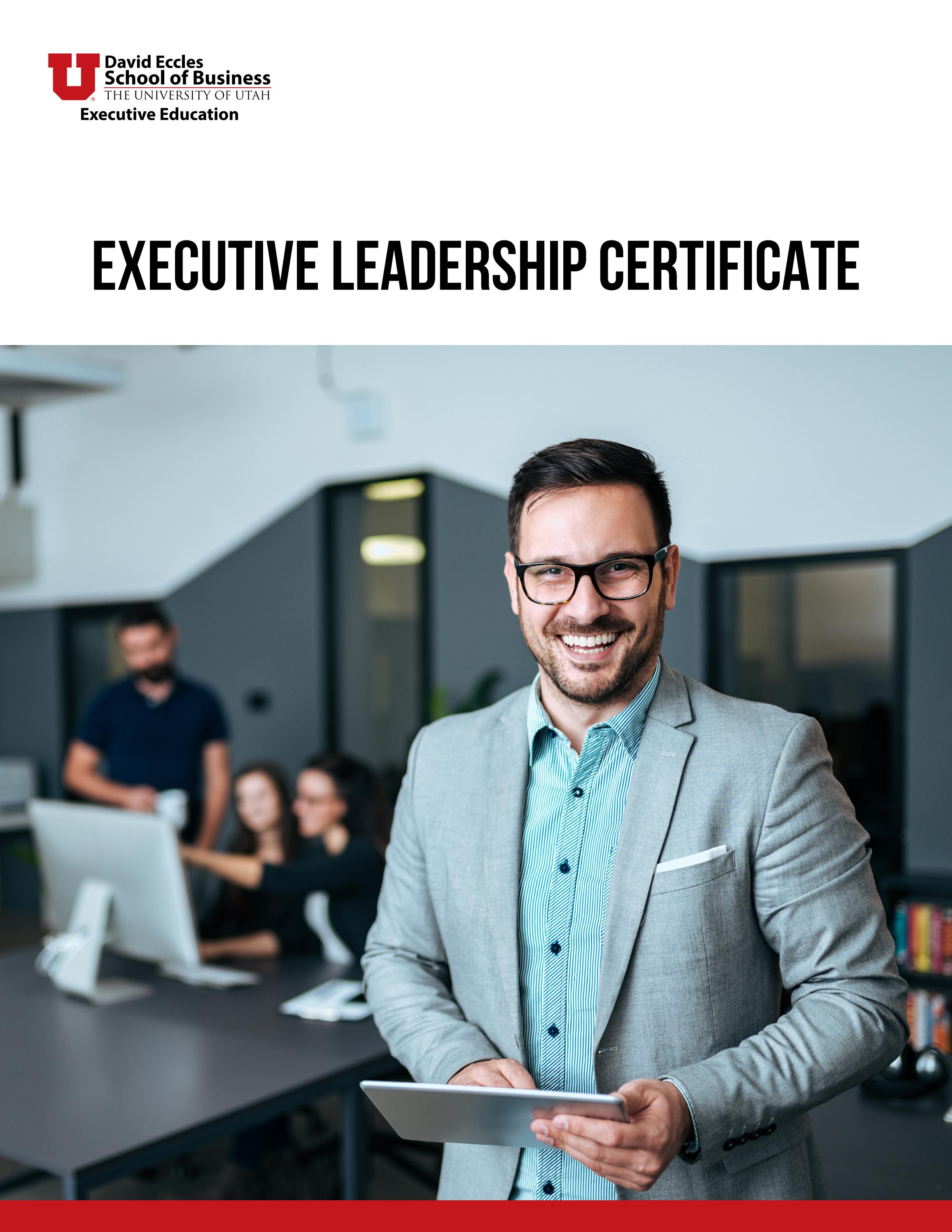 Executive Leadership Certificate Guide by University of Utah's MBA ...