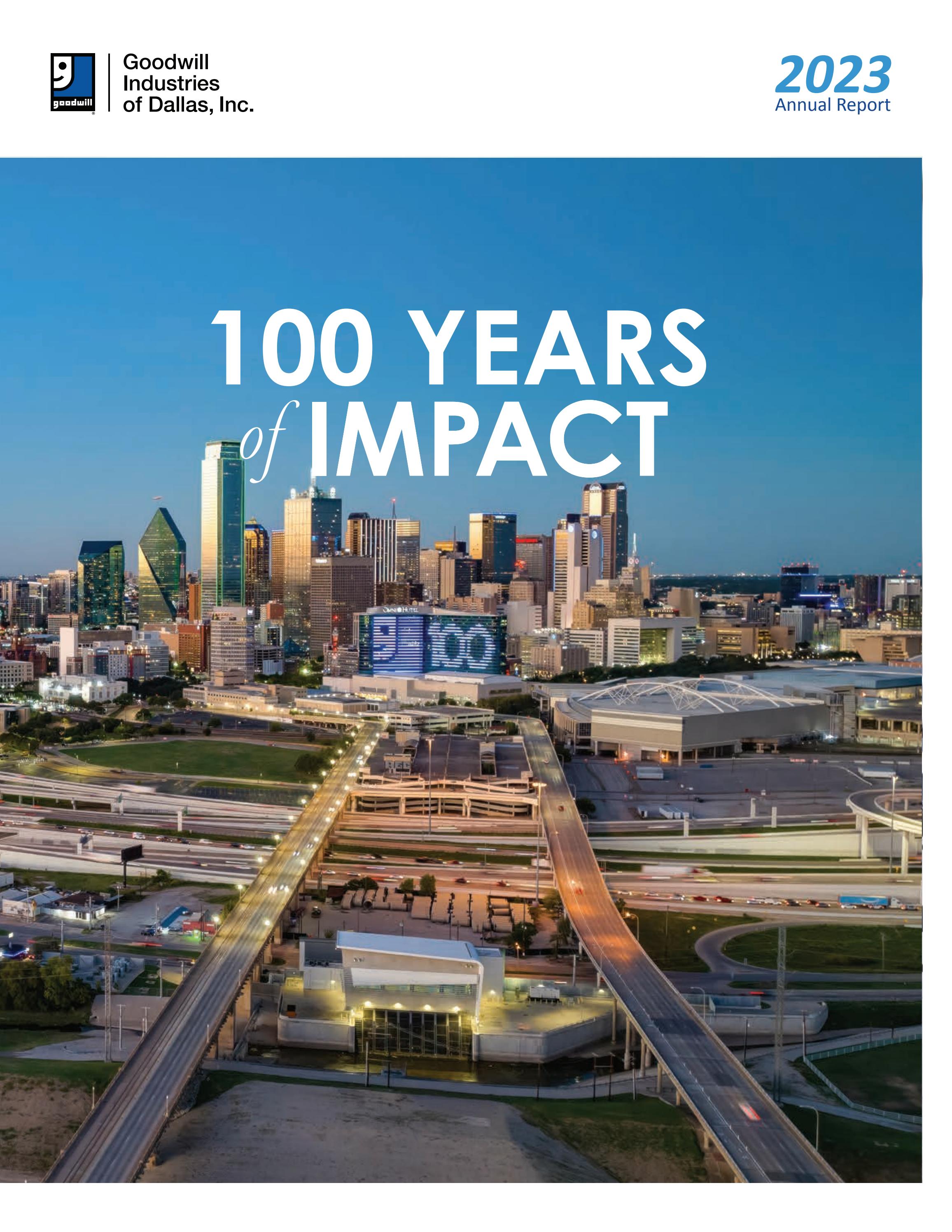 Goodwill Dallas Annual Report 2023 by gwdallas - Issuu