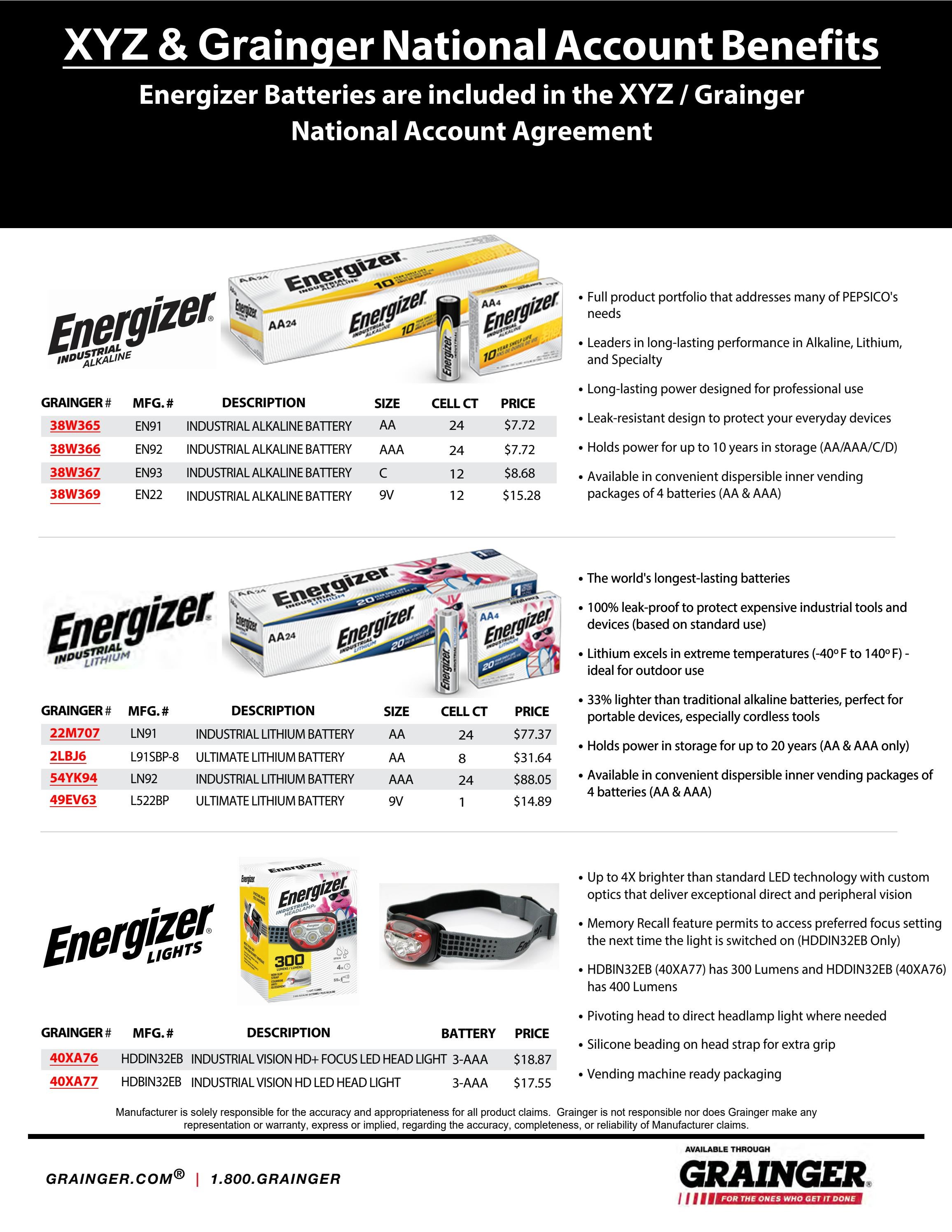 Energizer Brochure by ISI Marketing Portal - Issuu