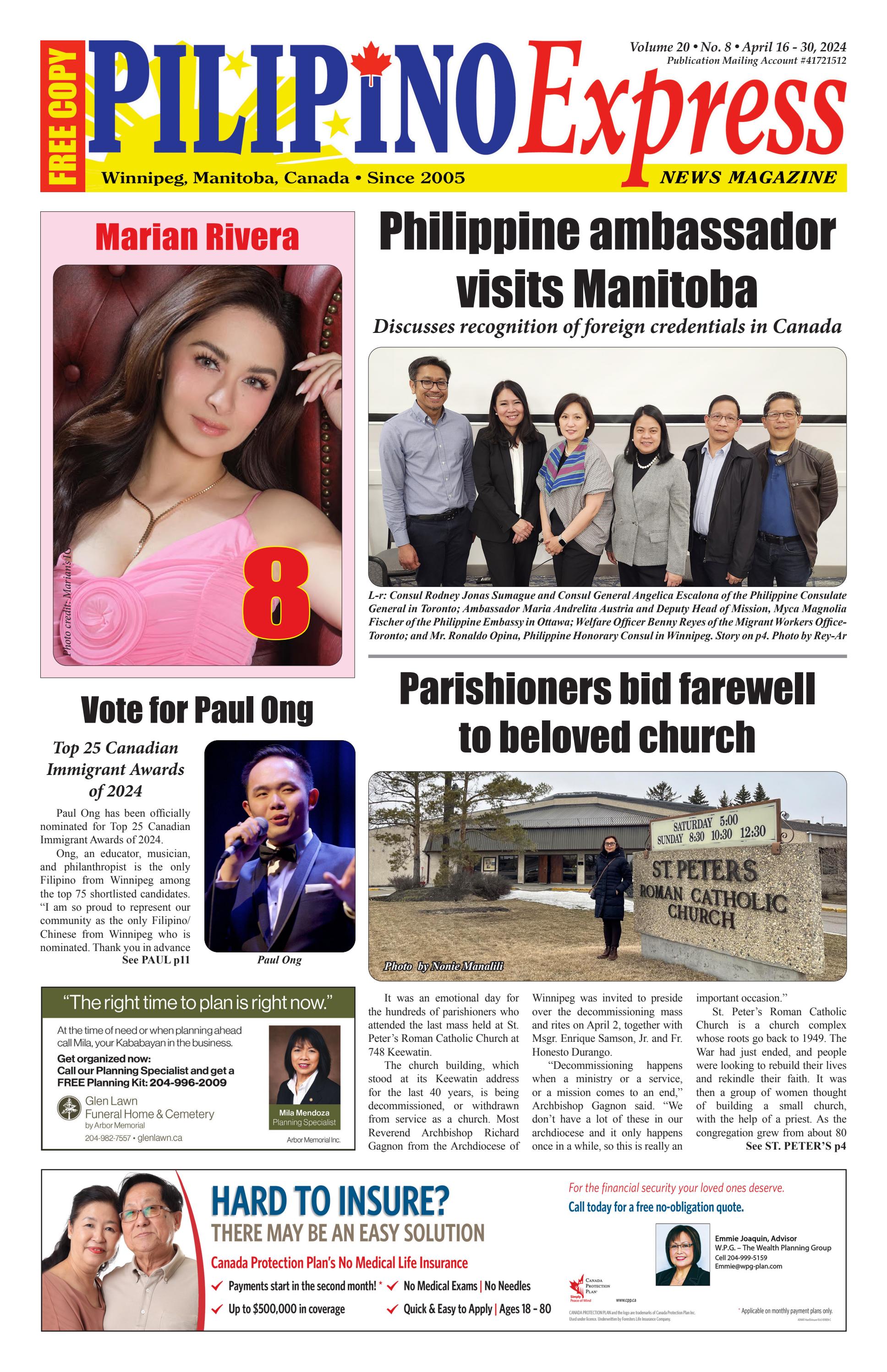 Pilipino Express • Apr 16 2024 by Pilipino Express News Magazine - Issuu