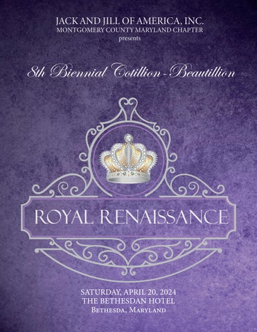JJMCMC 8th Biennial Cotillion - Beautillion - Royal Renaissance ...