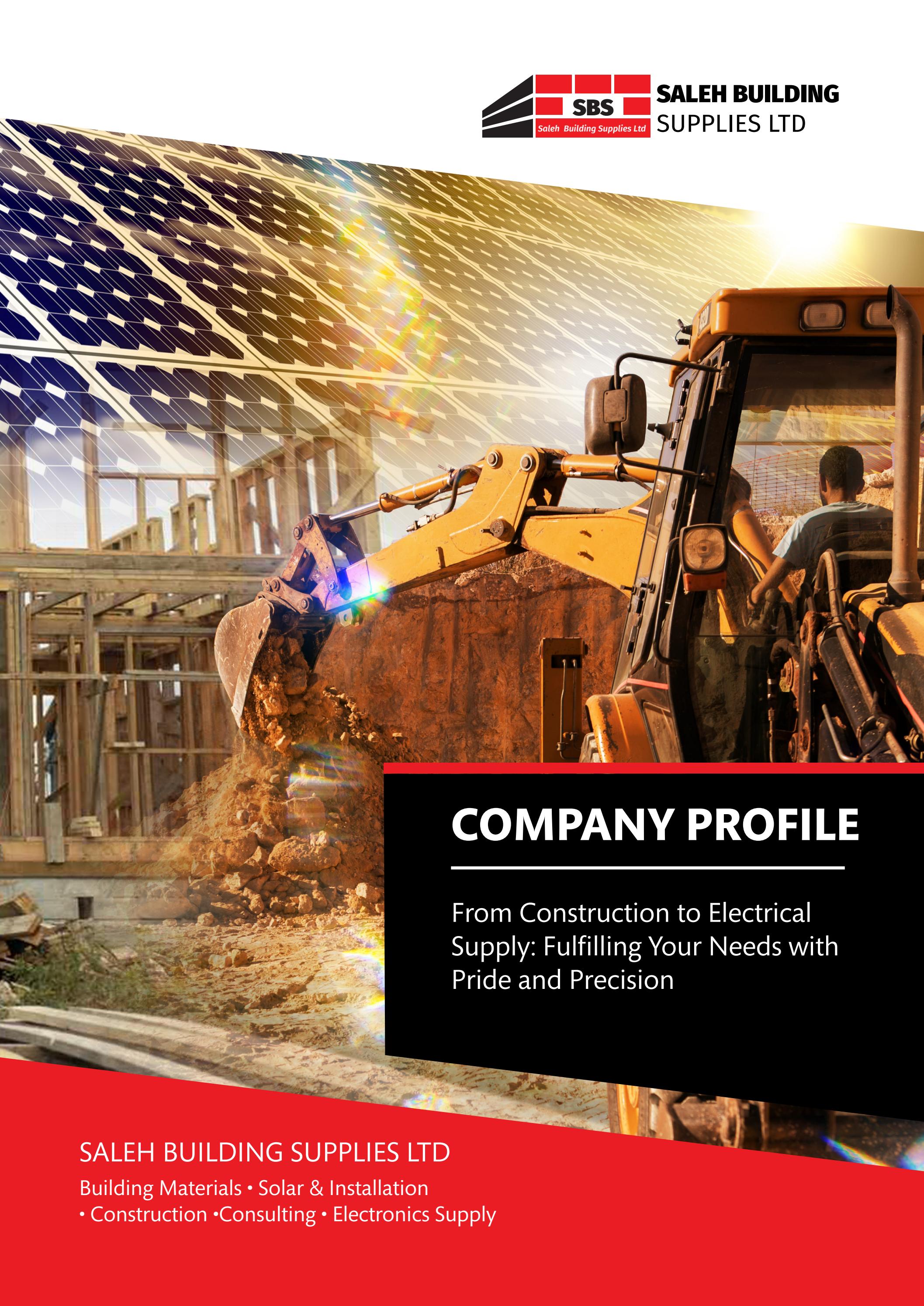 SALEH BUILDING SUPPLIES LTD by Mike Phiri - Issuu