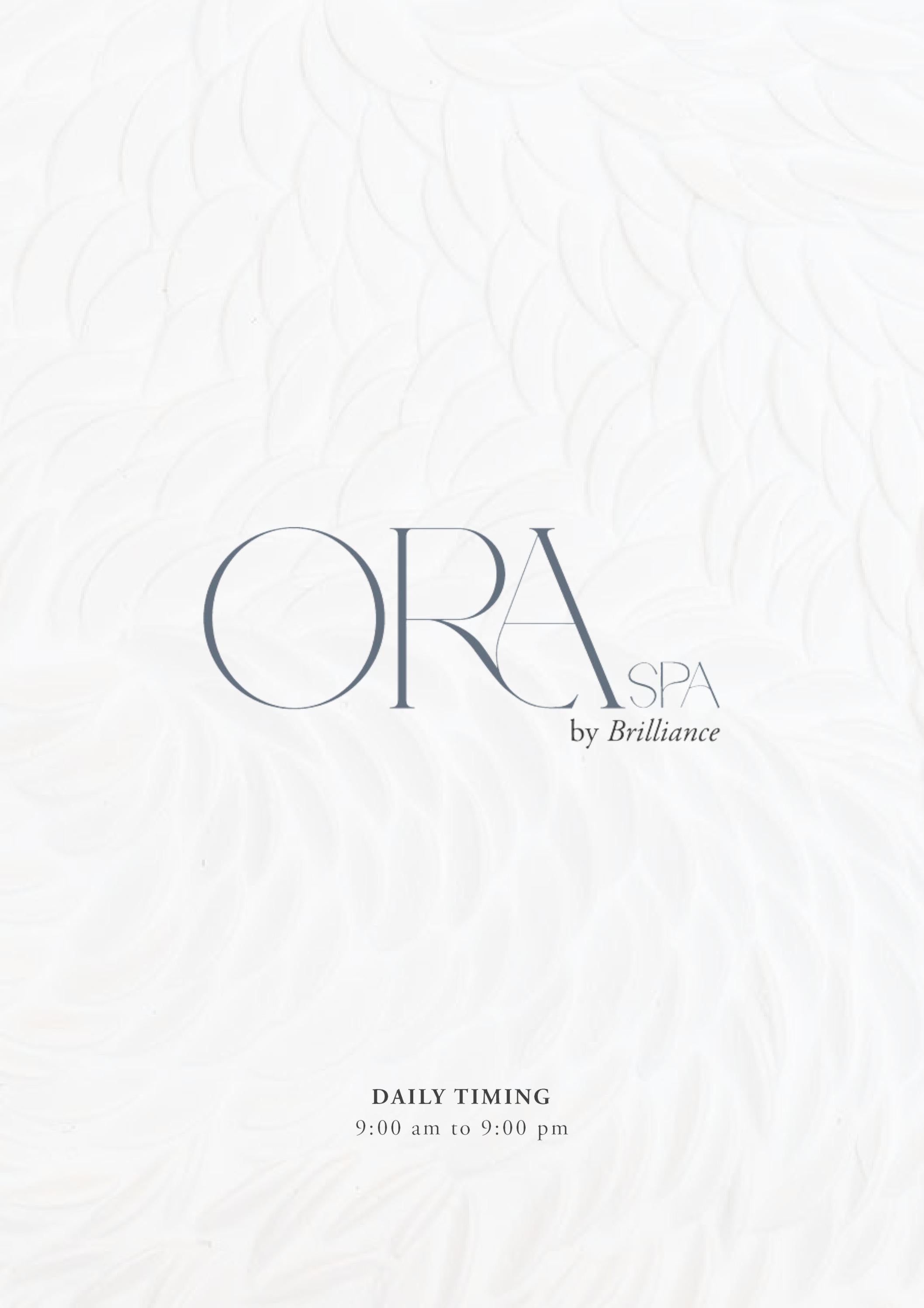 Ora spa booklet menu by Andaz Dubai The Palm - Issuu