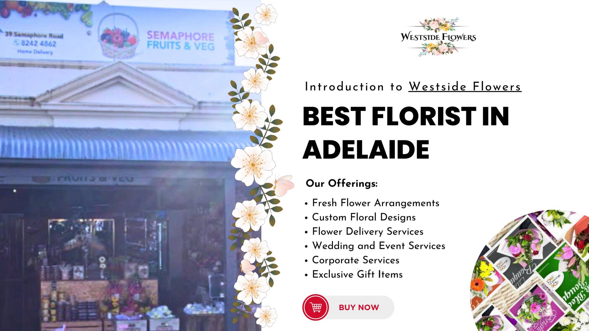 Best Florist Adelaide, Westside Flowers Presentation by Westside ...
