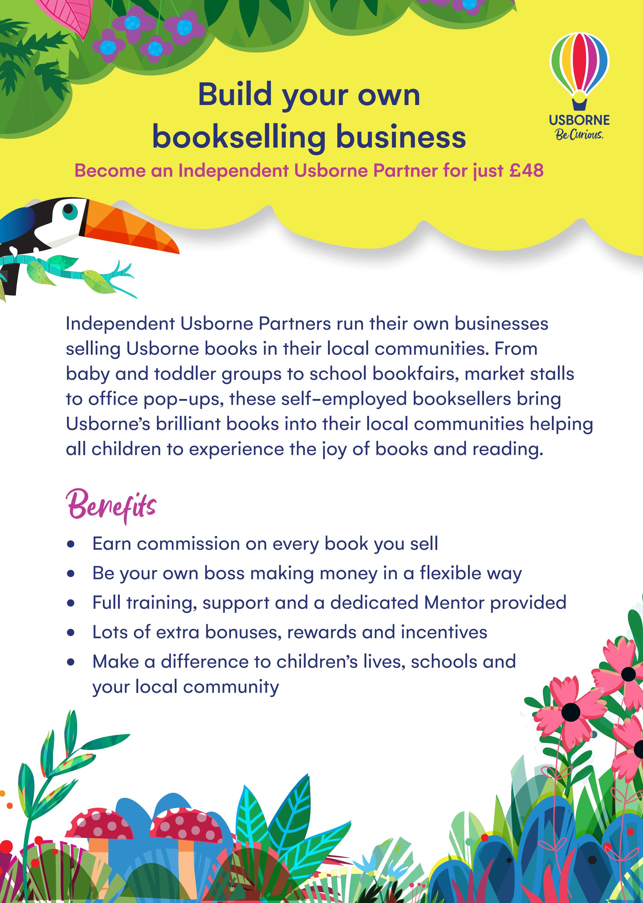 UCP Build your own bookselling business flyer by Usborne Community ...