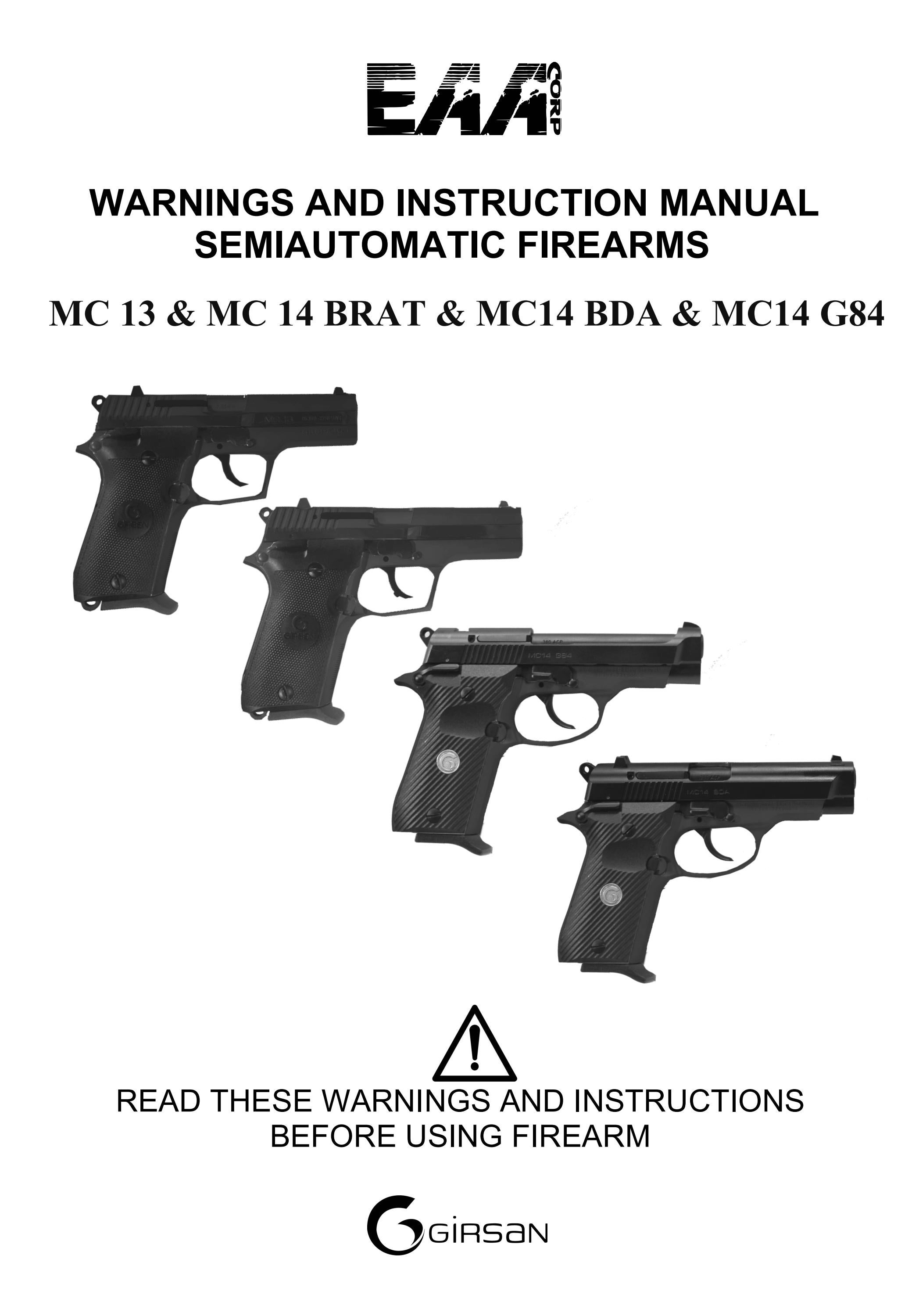 Girsan MC14 & MC13 Series Manual by EAA Corp - Issuu