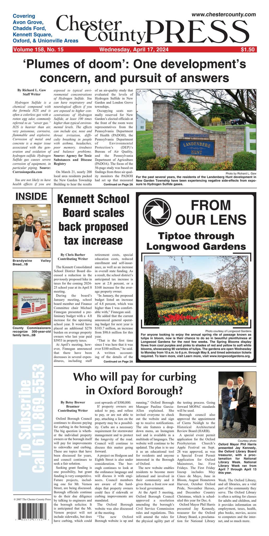 Chester County Press 04-17-2024 Edition by Ad Pro Inc. - Issuu