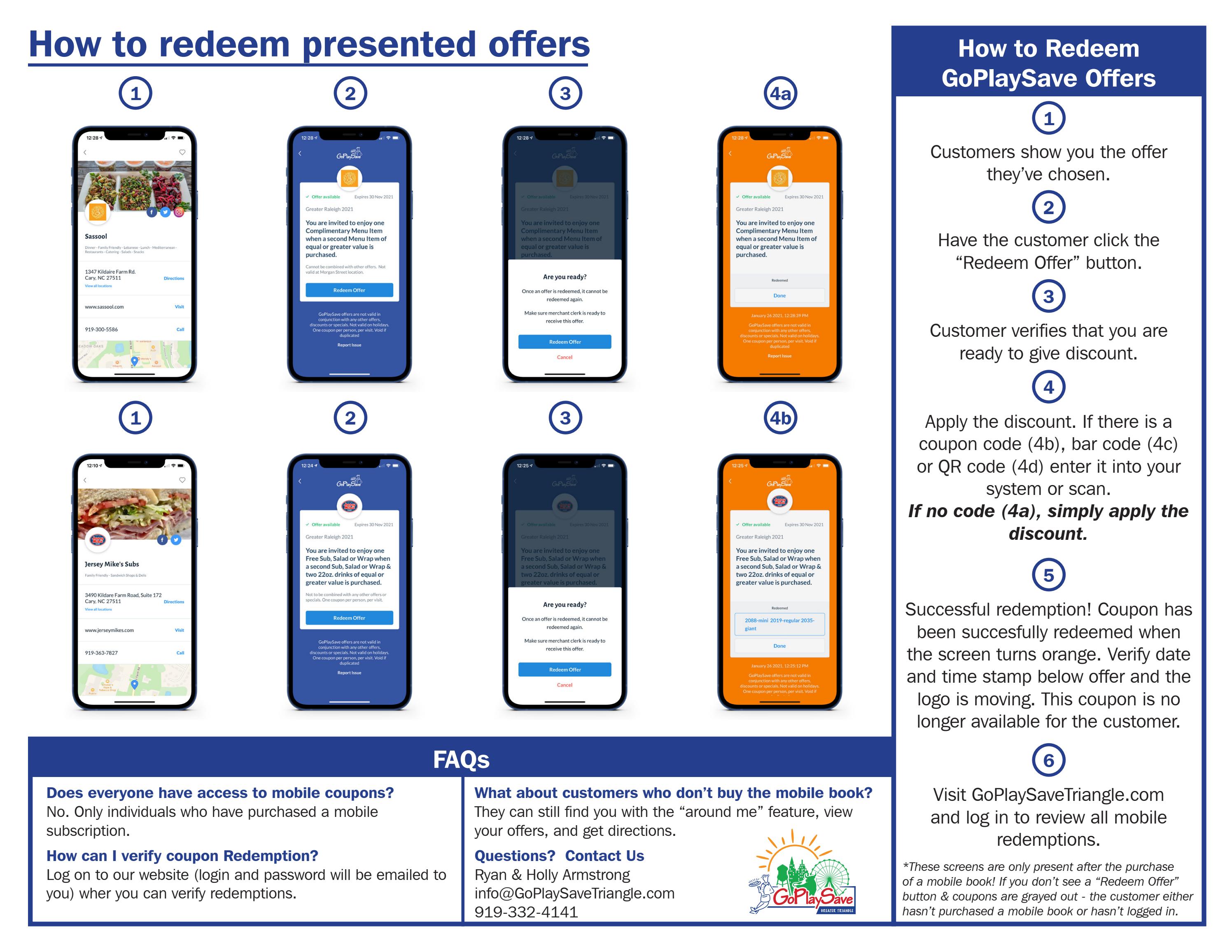 GoPlaySave Mobile Redemption Flyer by Ryan Armstrong - Issuu