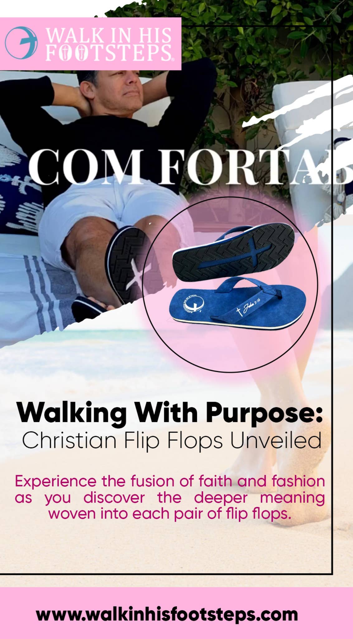 Walking With Purpose: Christian Flip Flops Unveiled by Walkinhis ...