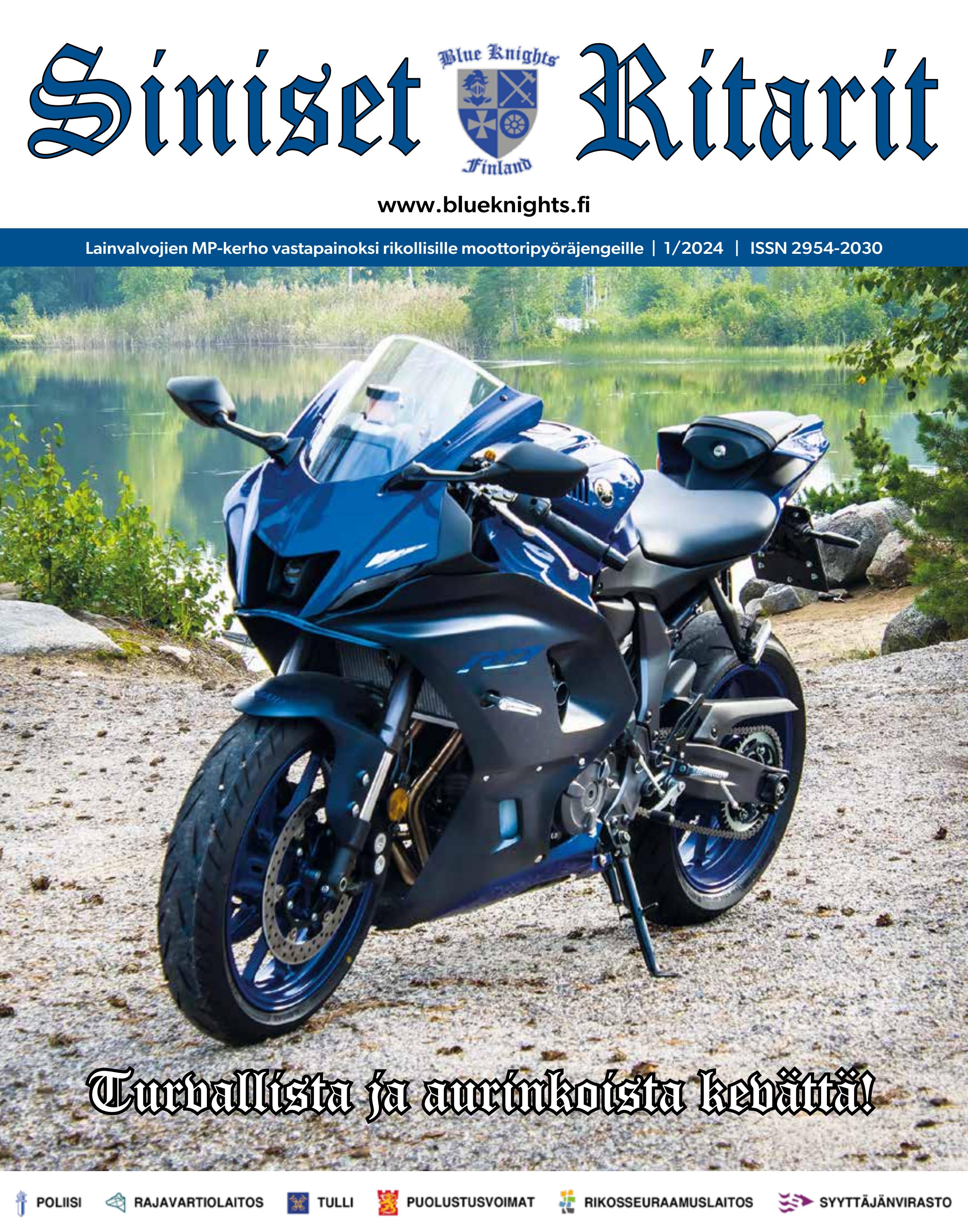 Siniset Ritarit 1.2024 Blue Knights Finland I ry by Printmix - Issuu