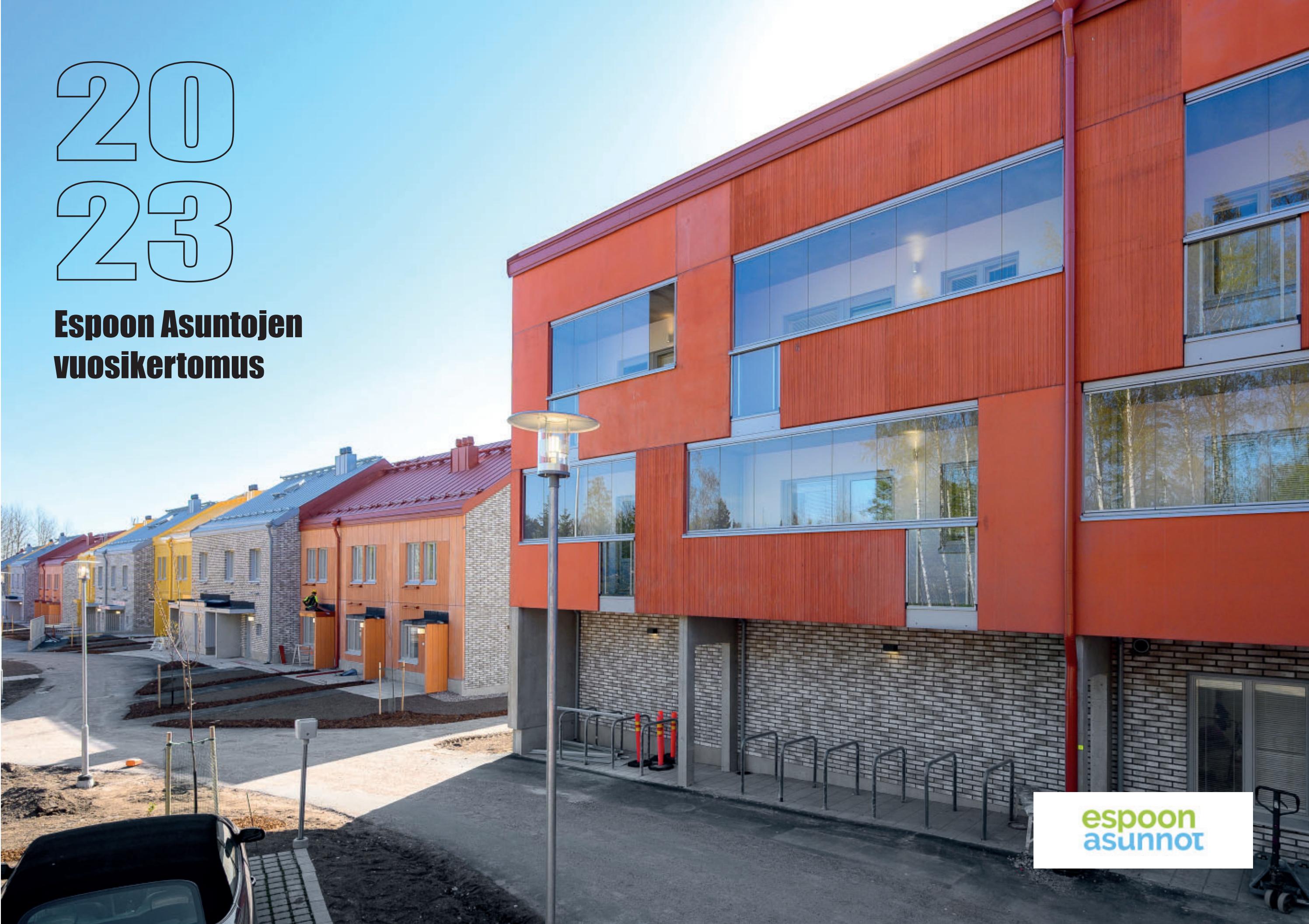 Espoon Asuntojen vuosikertomus 2023 by Espoon Asunnot - Issuu