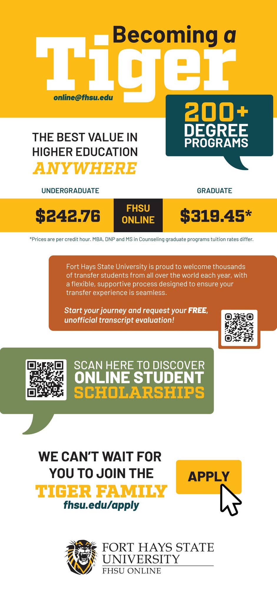 FHSU Becoming a Tiger Online by Fort Hays State University - Issuu
