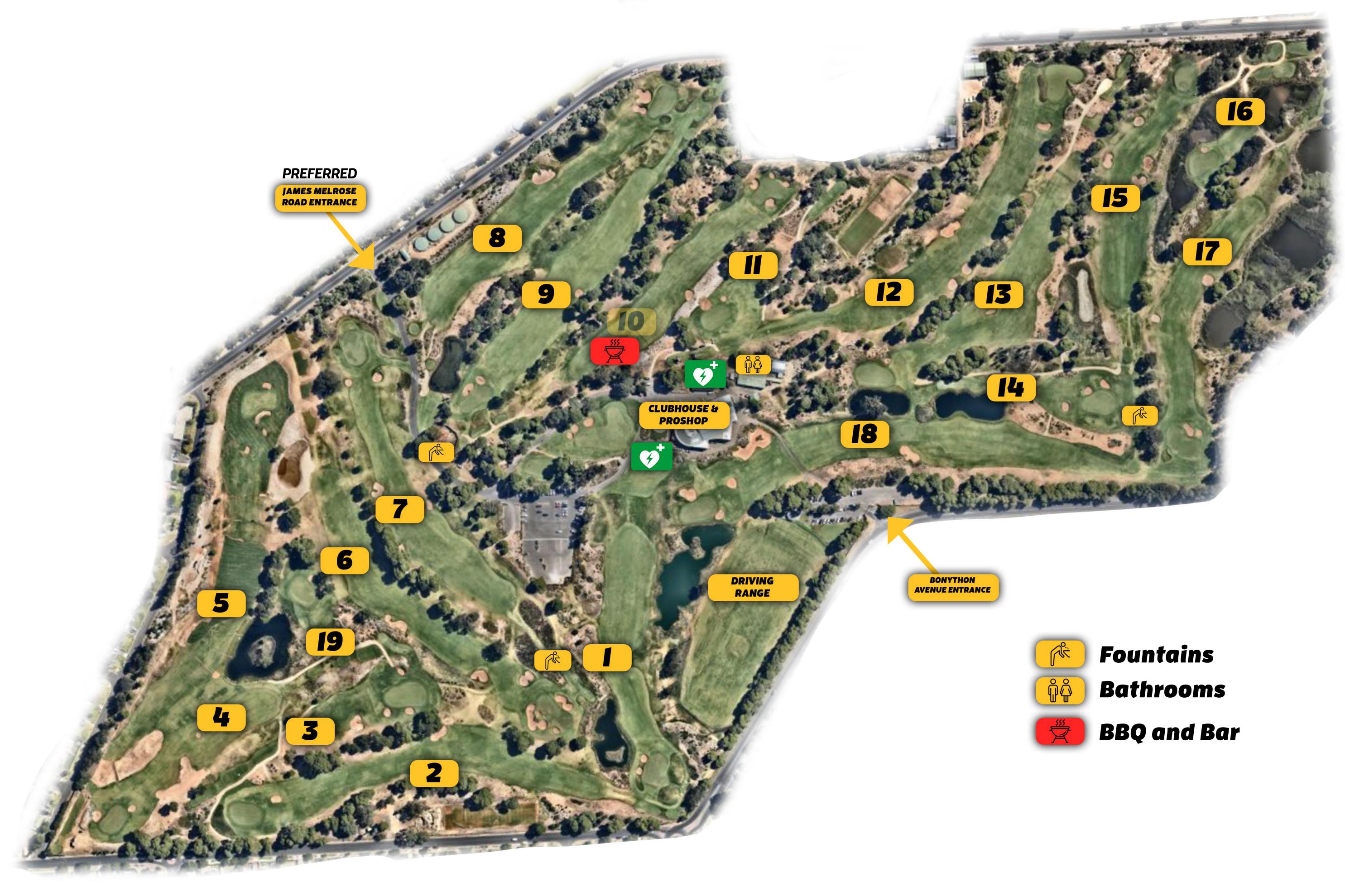 LIV Golf Map by Glenelg Golf Club - Issuu