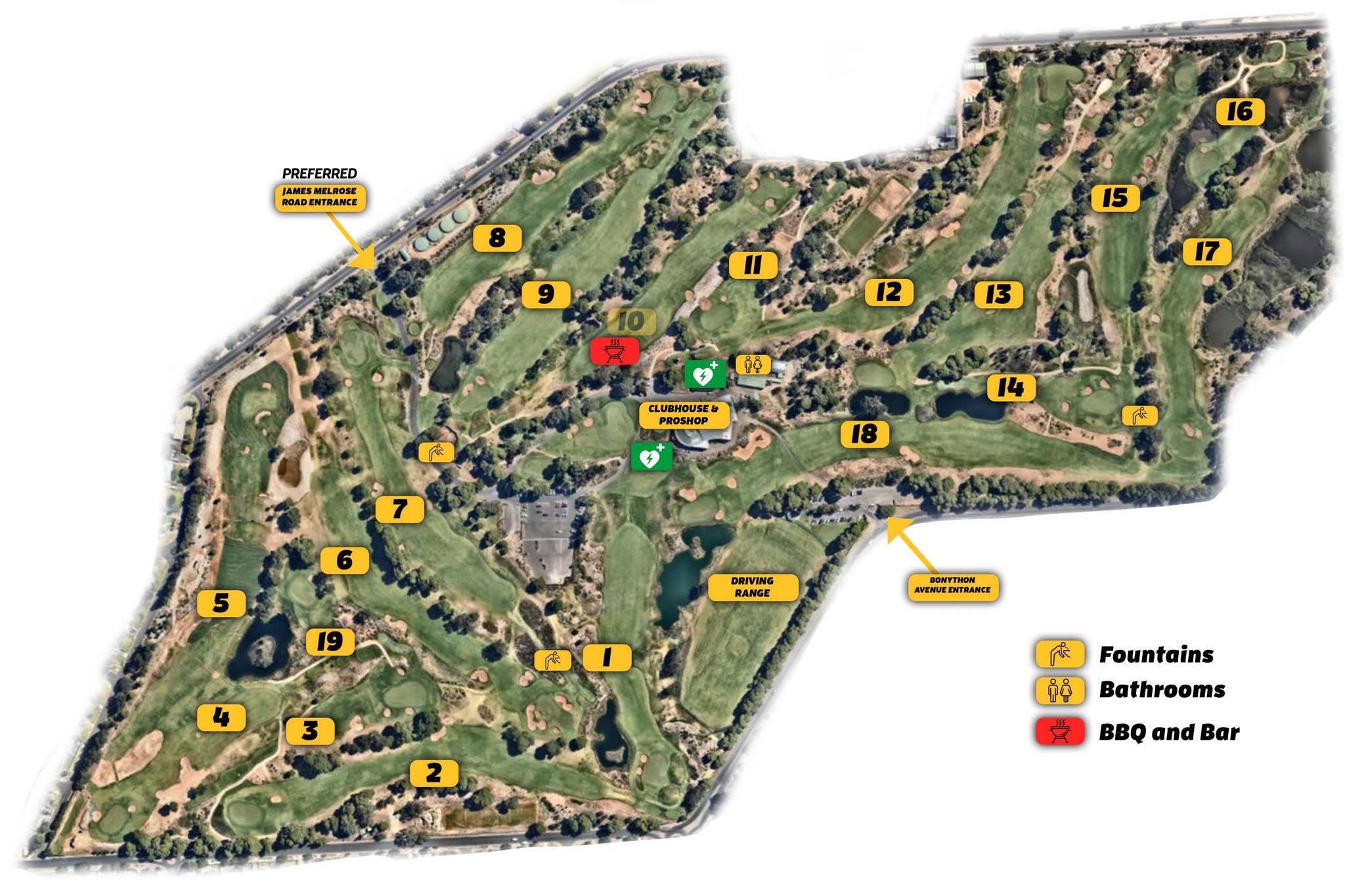 LIV Golf Map by Glenelg Golf Club - Issuu