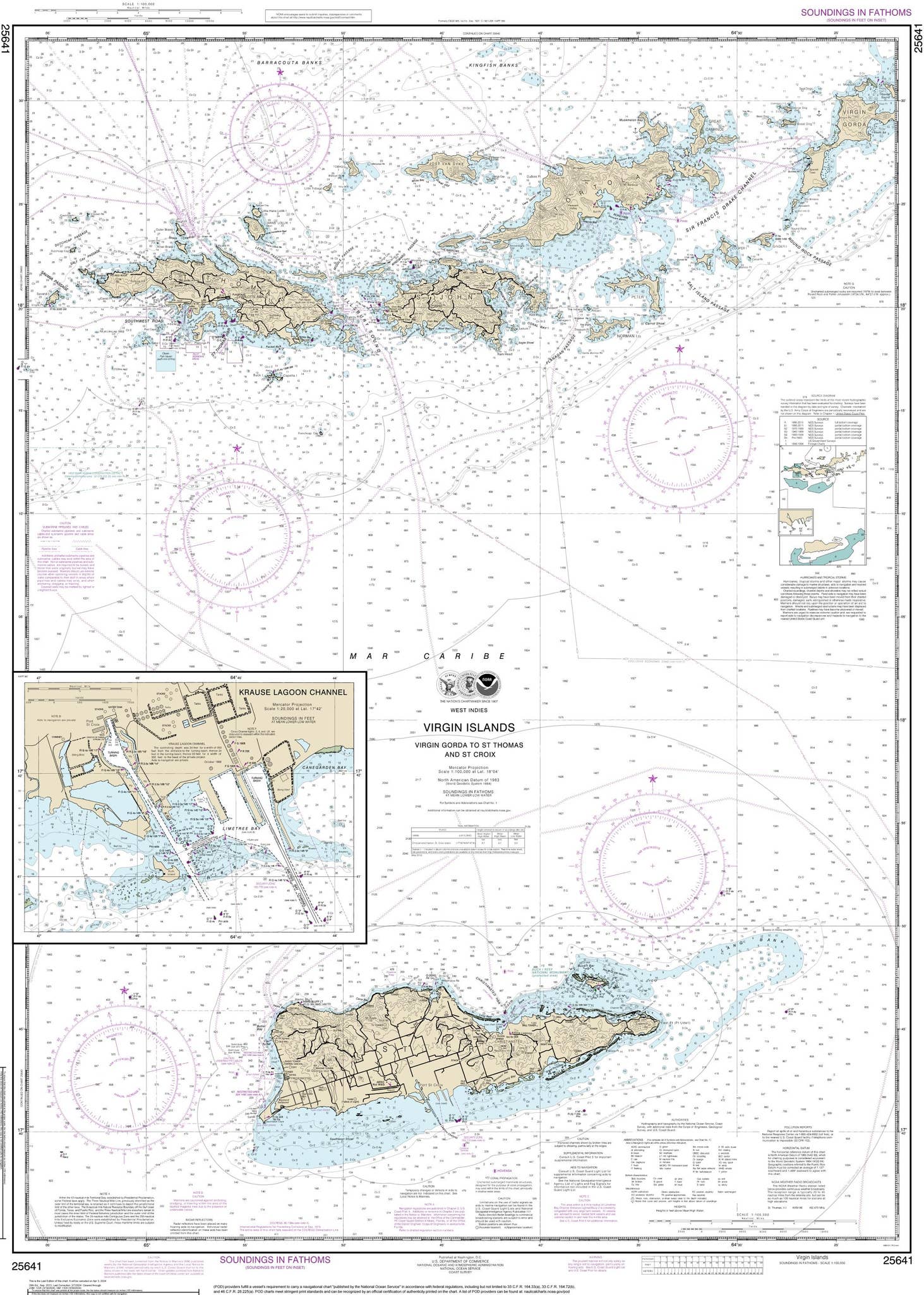 USVI Nautical Chart by Caribbean Fishery Management Council - Issuu