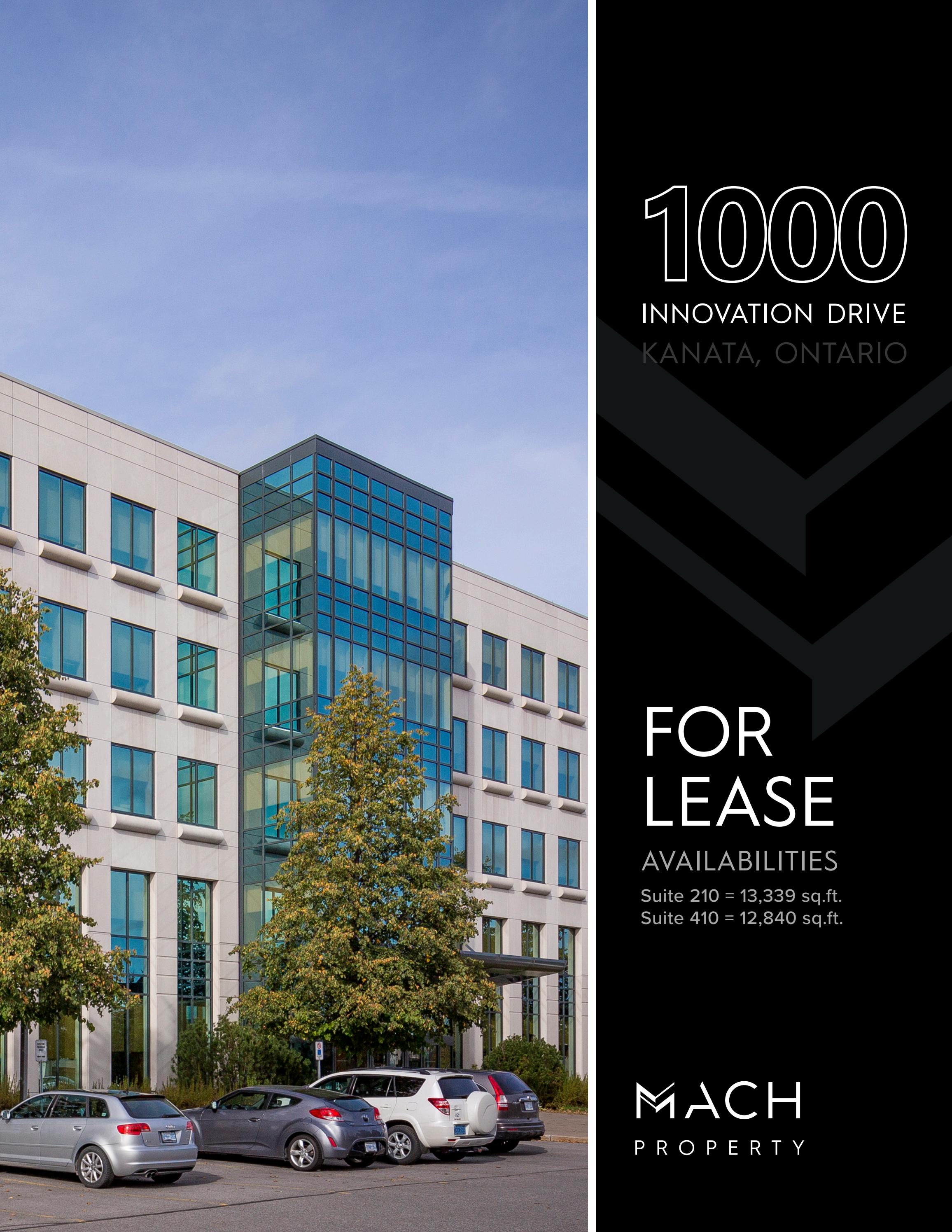 1000 Innovation Drive, Kanata | Ontario - EN by GroupeMACH - Issuu