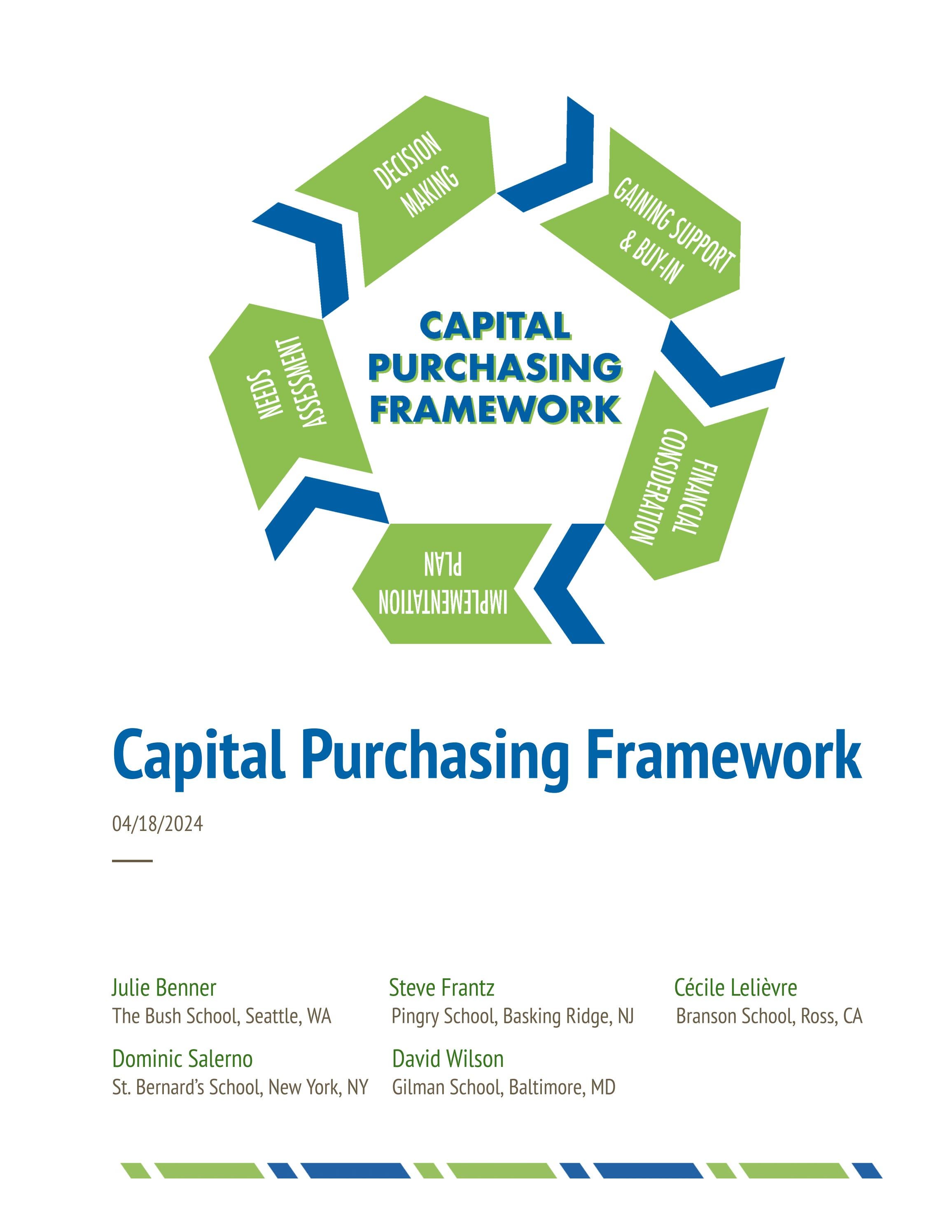 ALI Capital Purchasing Framework by Branson School - Issuu