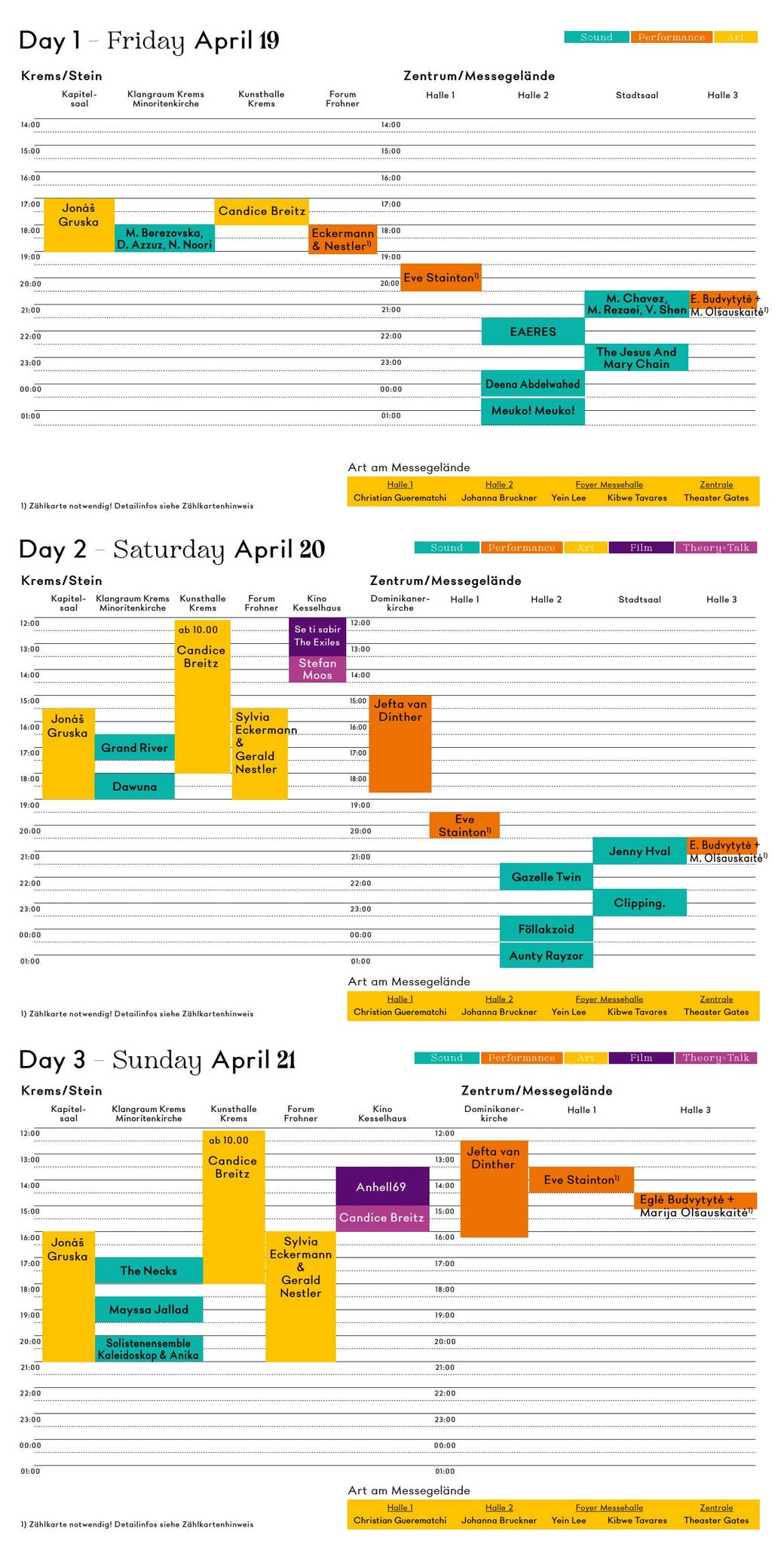 DF24_Timetable NEU by Niederösterreich Kulturwirtschaft GesmbH - Issuu