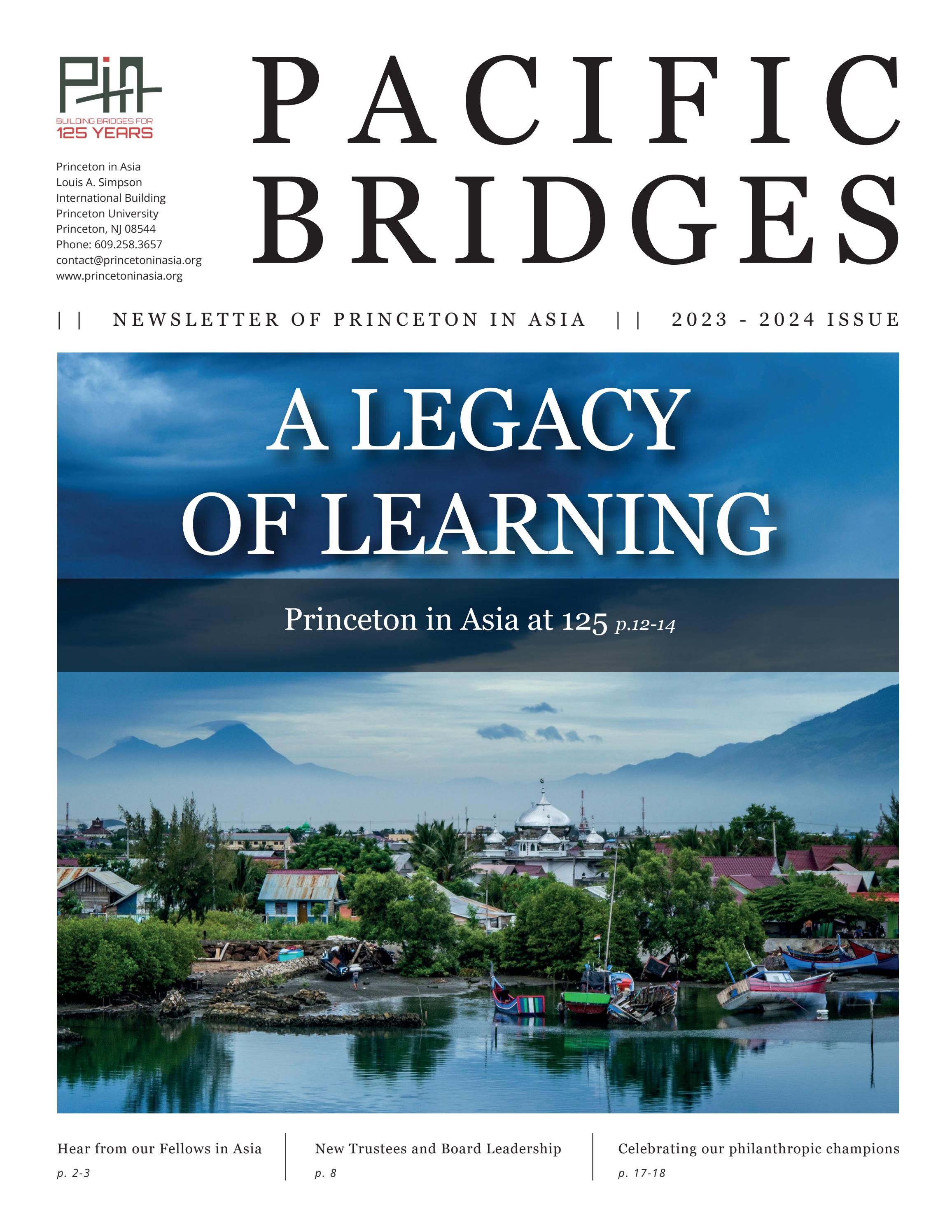 Pacific Bridges 2023-2024 by Princeton in Asia - Issuu