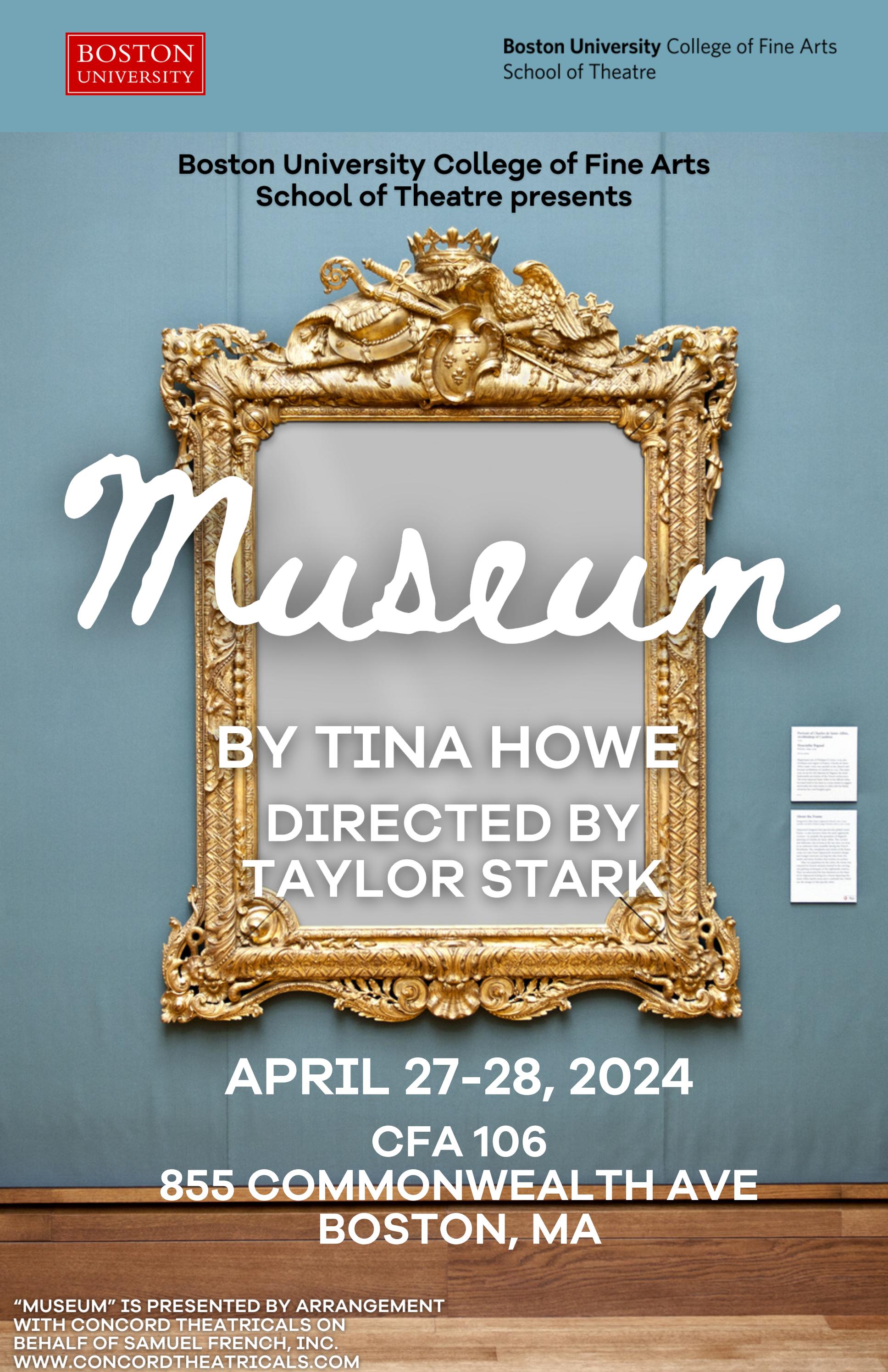 Museum | Boston University School of Theatre Program by Boston ...