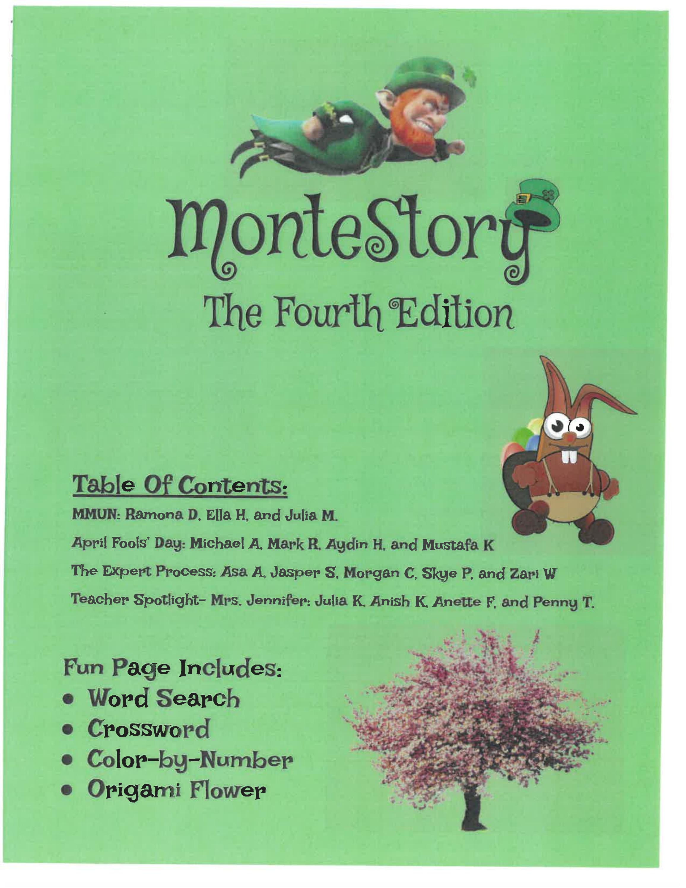 Montestory: The Fourth Edition by Richmond Montessori School - Issuu
