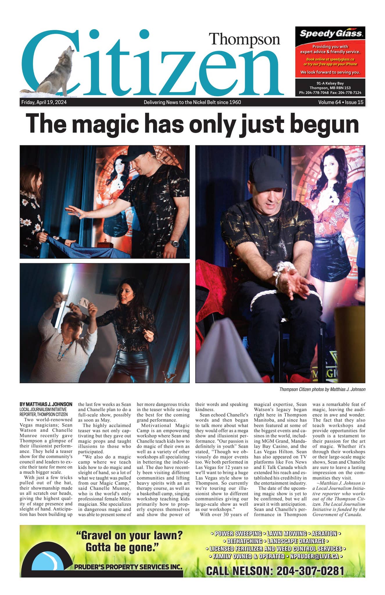 April 19 2024 by Thompson Citizen - Issuu