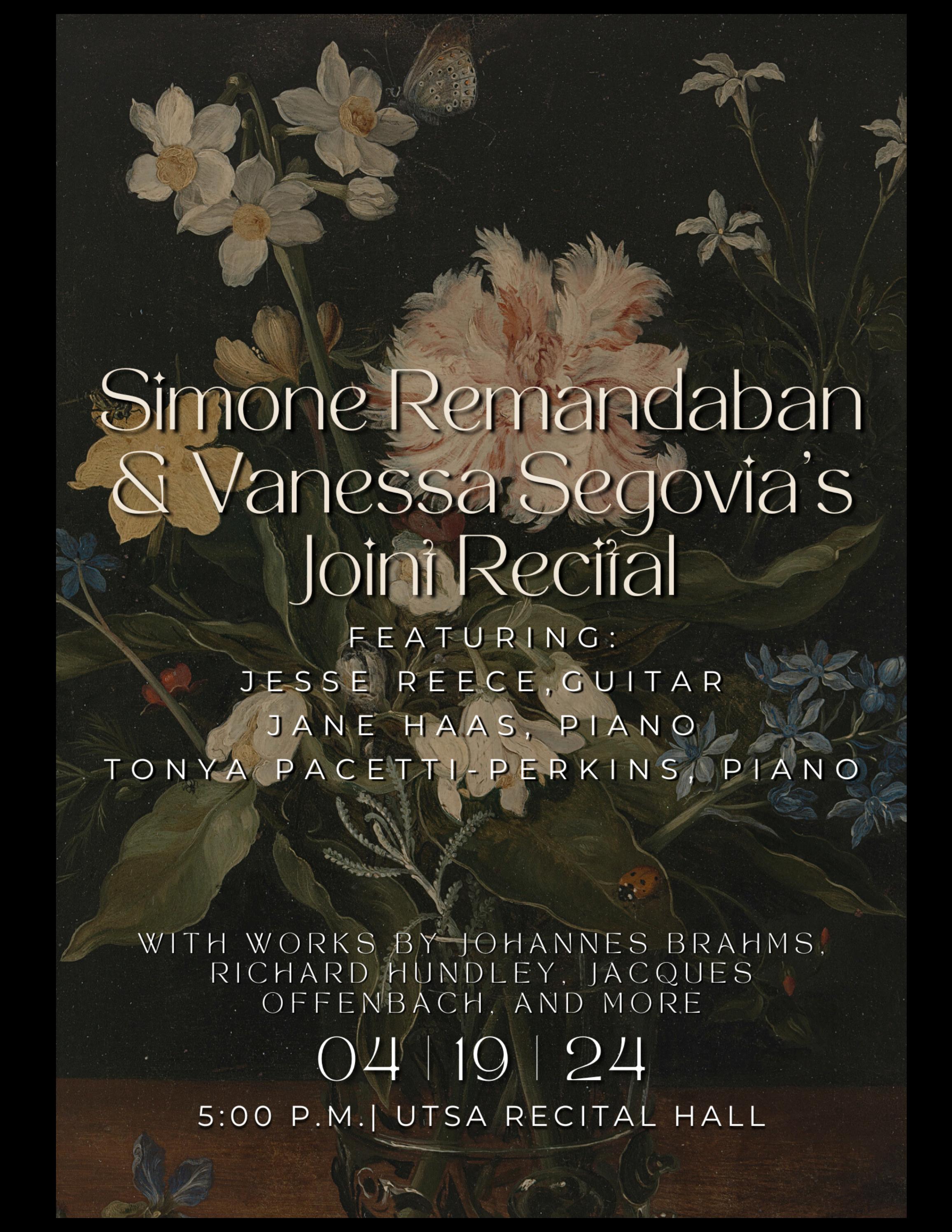 Remandaban & Segovia - Joint Recital by UTSA School of Music - Issuu