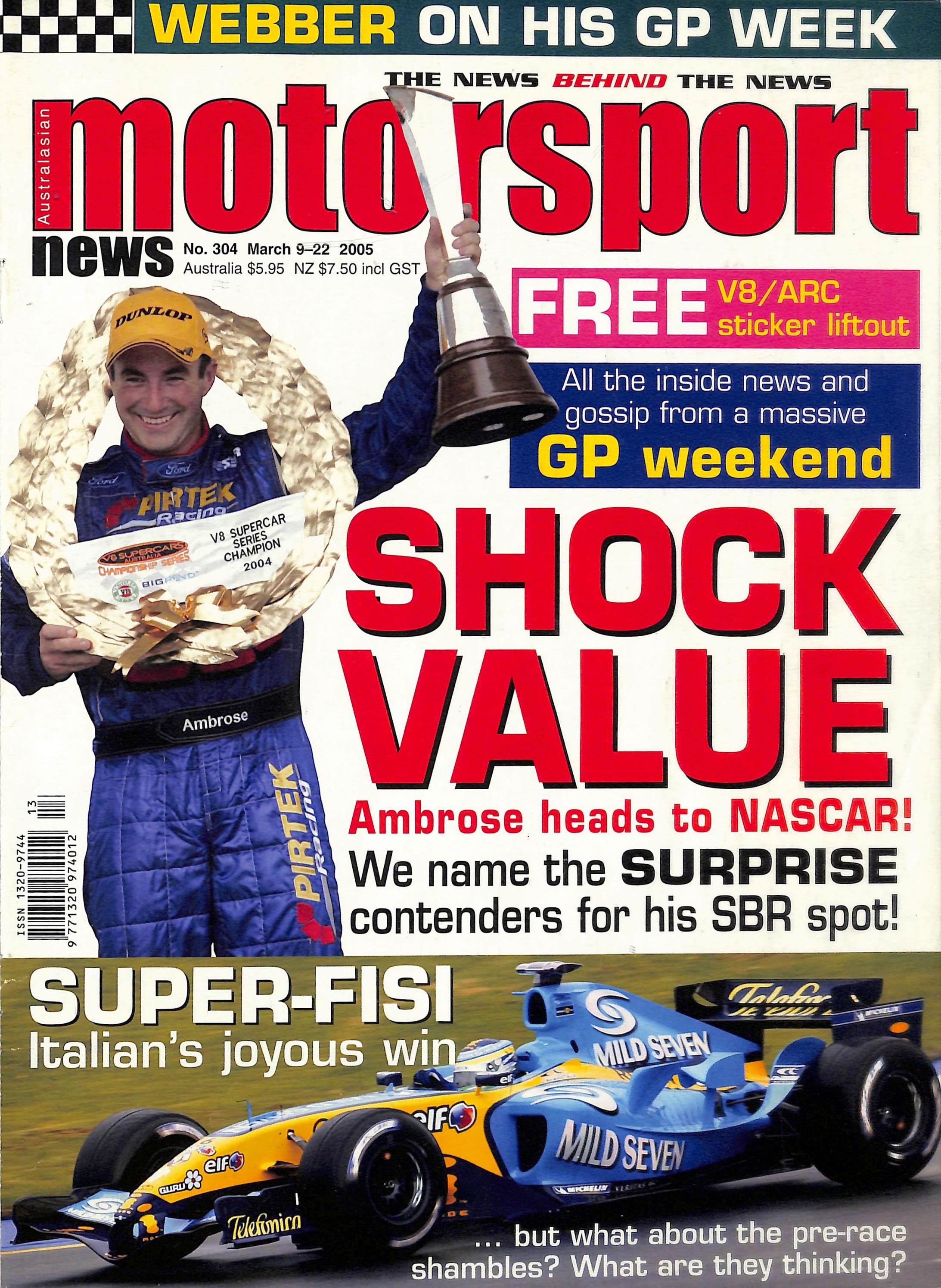 Motorsport News Issue 304 - March 9-22, 2005 by V8 Sleuth - Issuu