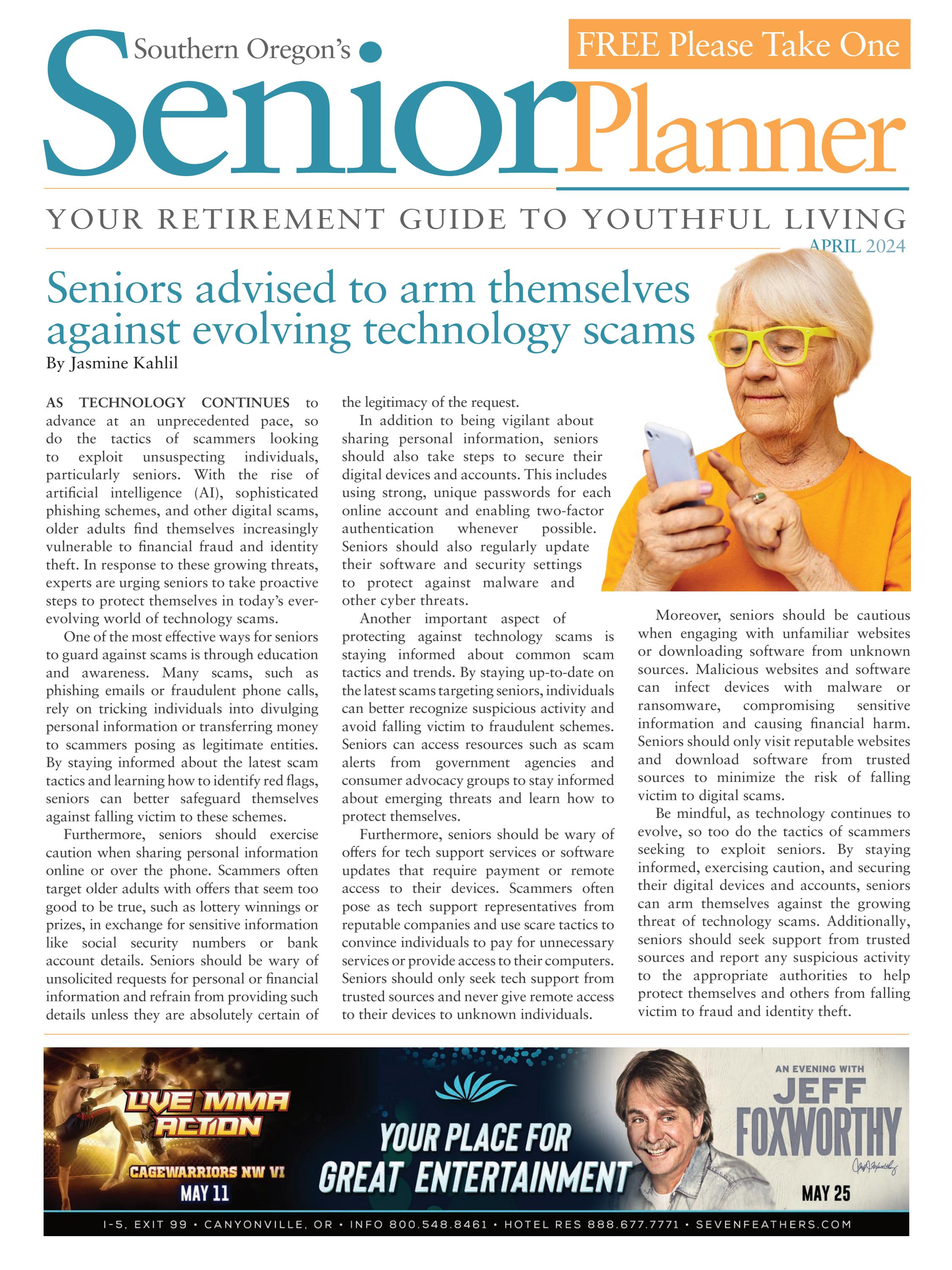 Senior Planner - Issue 8, April 2024 by Grants Pass Magazine - Issuu