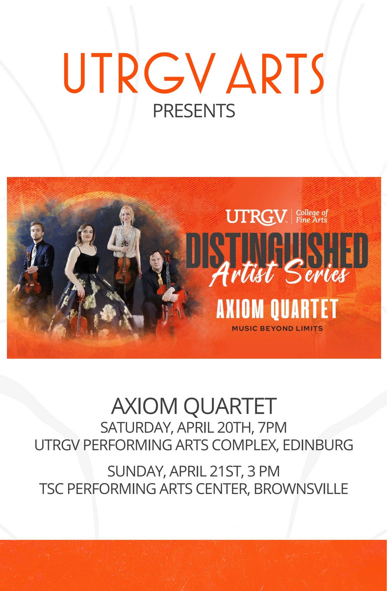Axiom Quartet by UTRGVSoM - Issuu