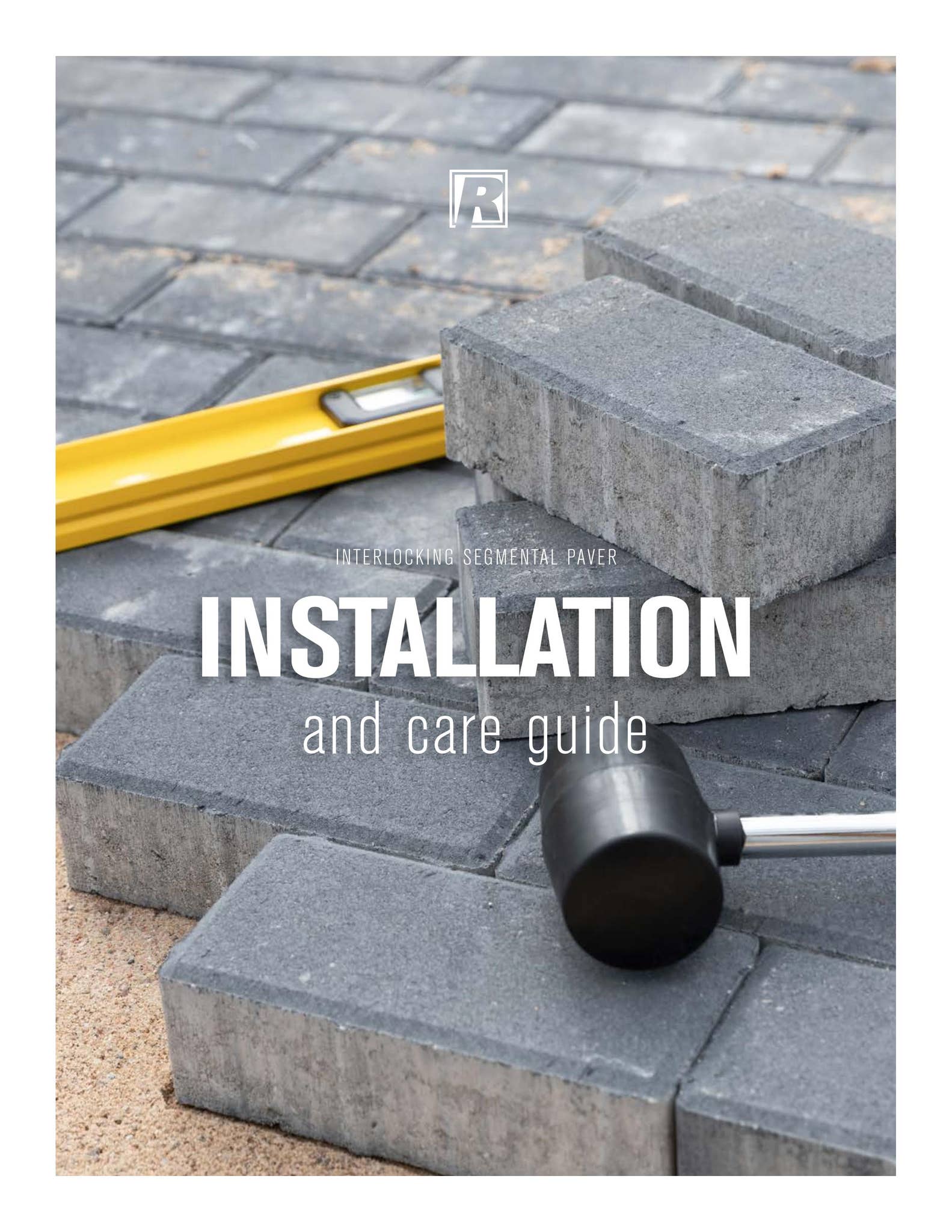 RCP - Paver Install Guide by Hardscapes Resource Library - Issuu