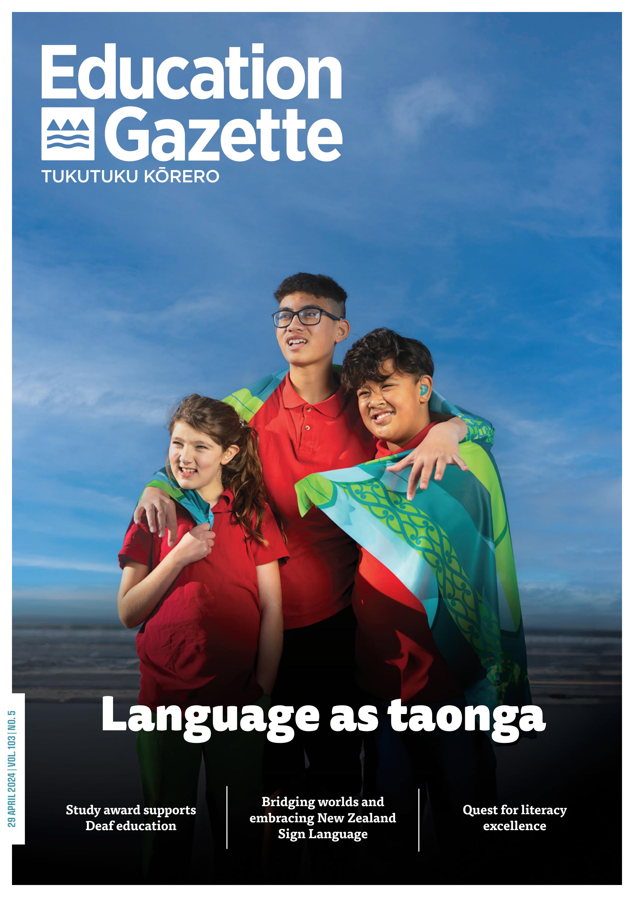 Education Gazette 103.5 by Education Gazette | Tukutuku Kōrero - Issuu