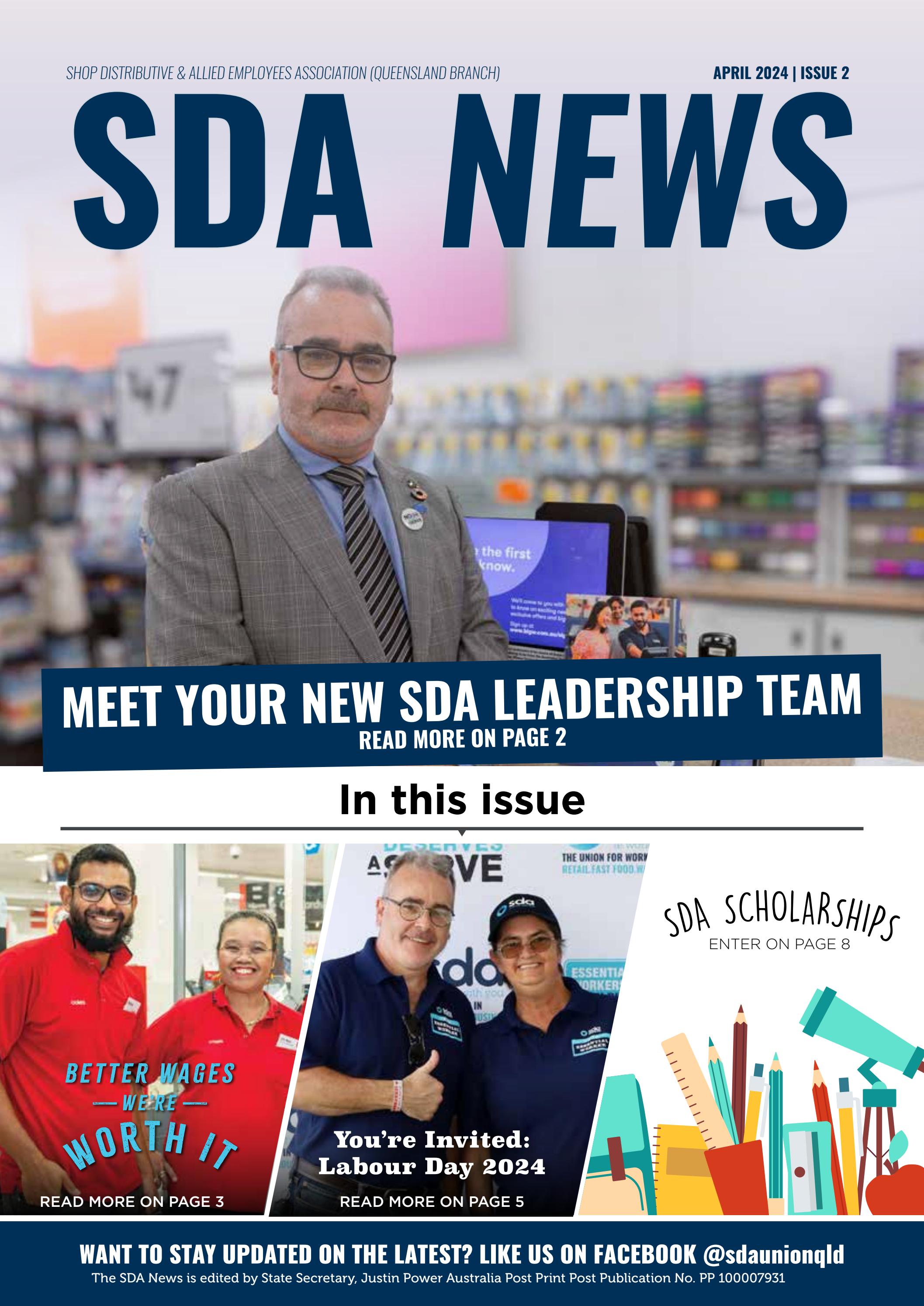 SDA News April 2024 by SDA Queensland - Issuu