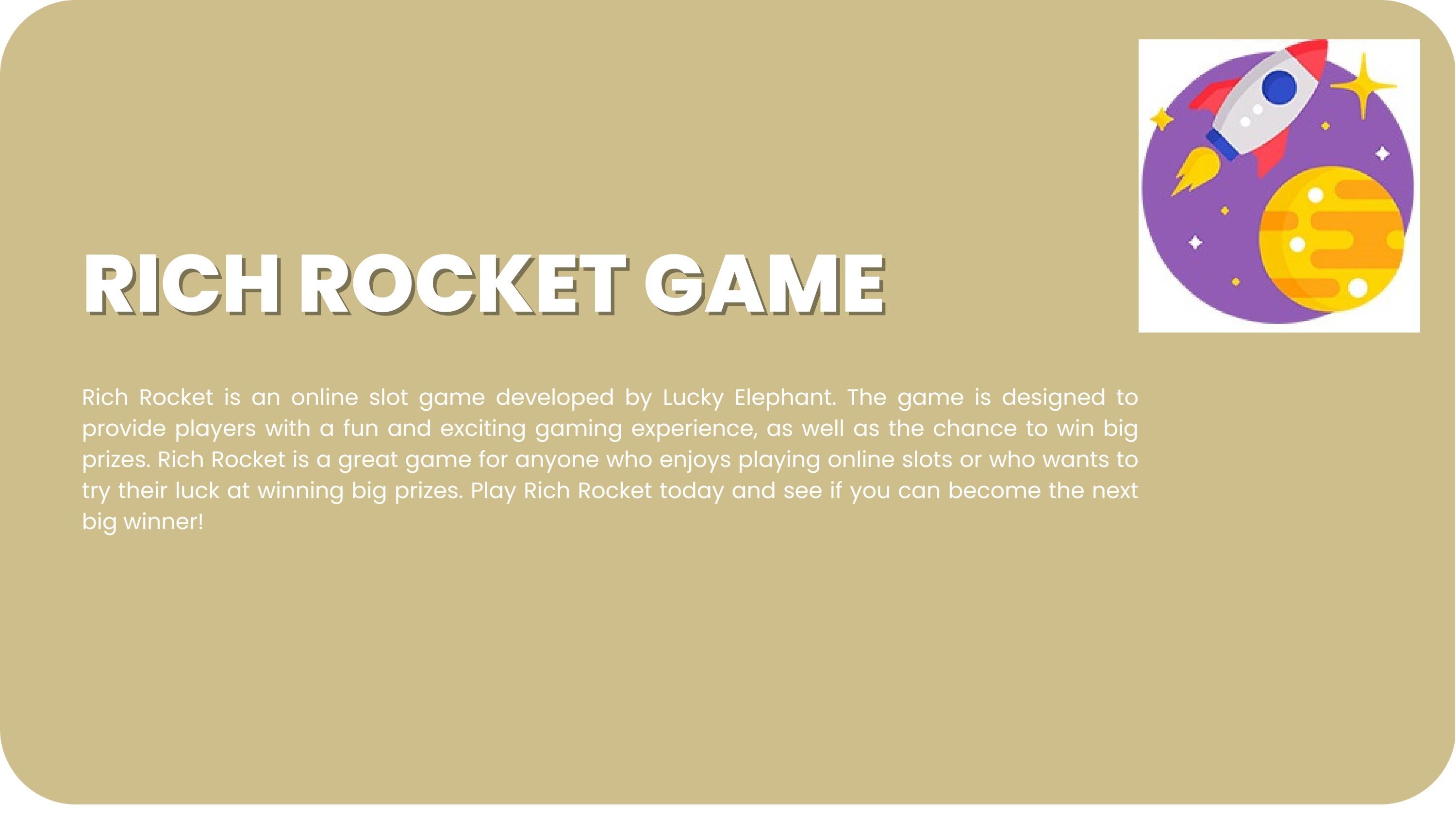 Rich Rocket Game by Rich Rocket Game - Issuu