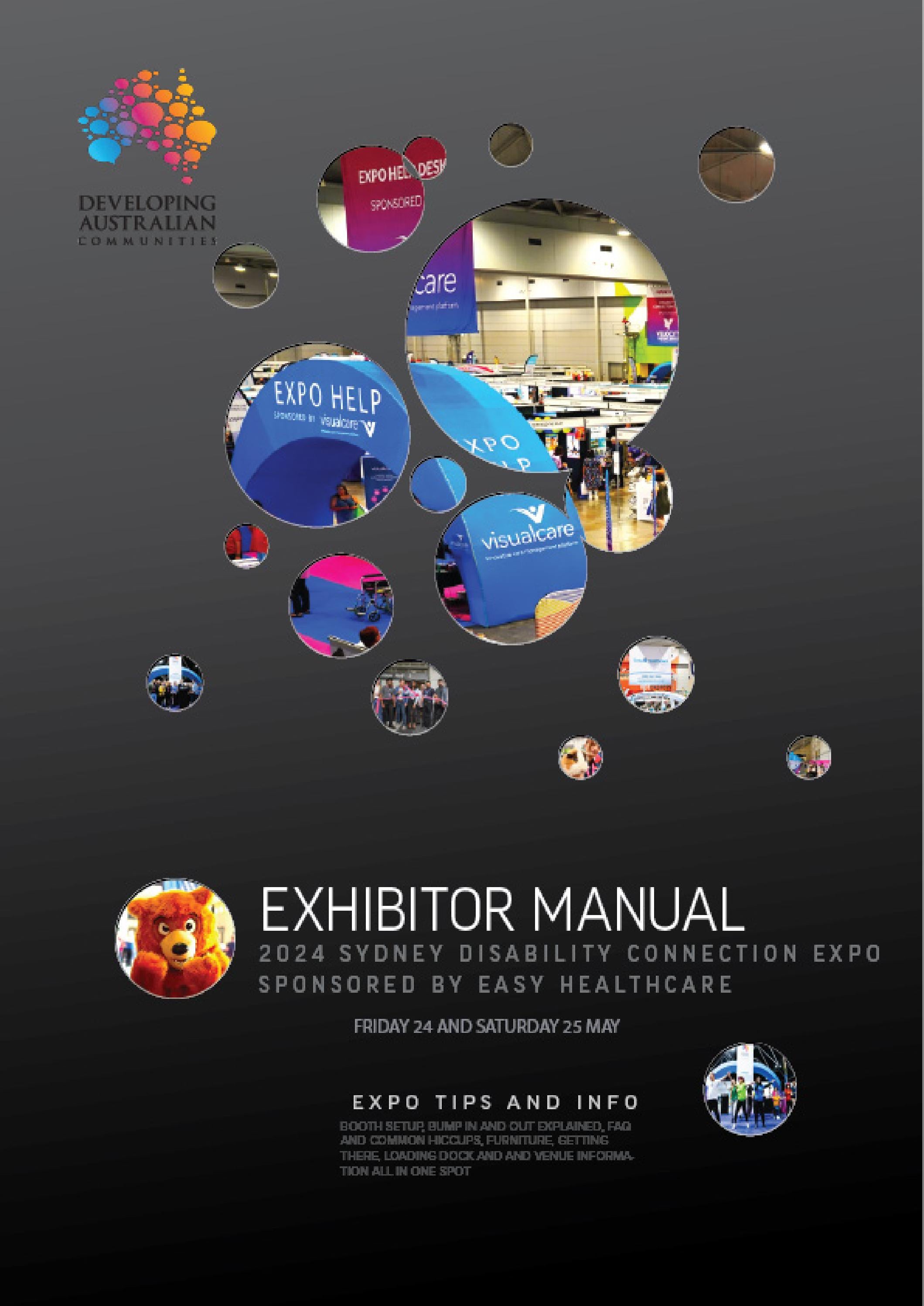 Exhibitor Manual - 2024 Sydney Disability Connection Expo by dacexpo ...