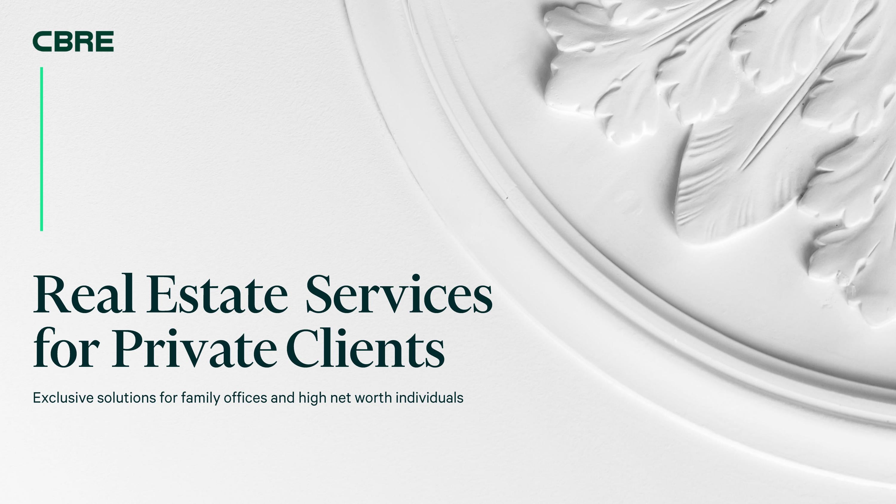 Real Estate Services for Private Clients by CBRE-SEA - Issuu
