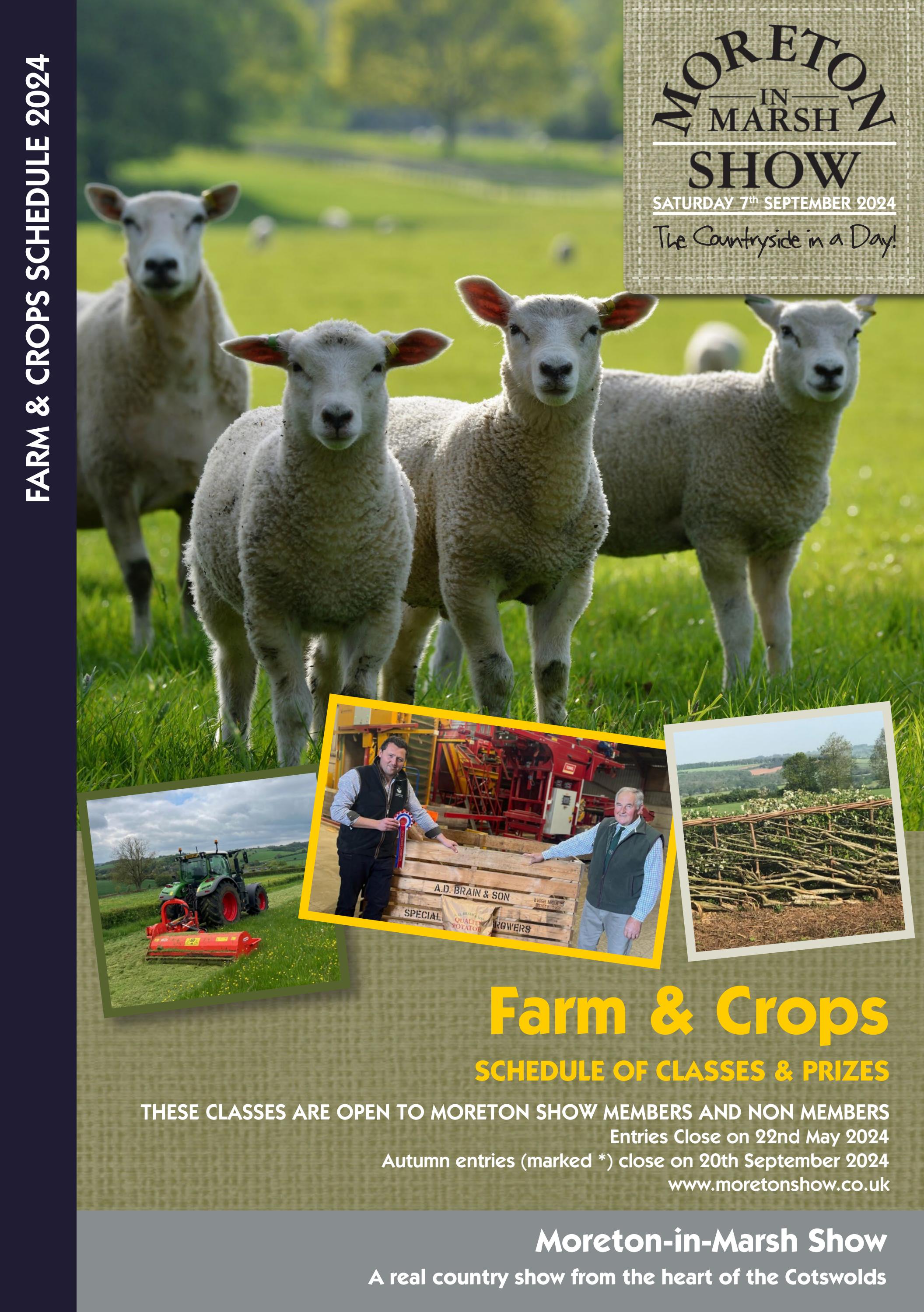 Moreton Show Farms and Crops Schedule 2024 by GWPublishingLtd - Issuu