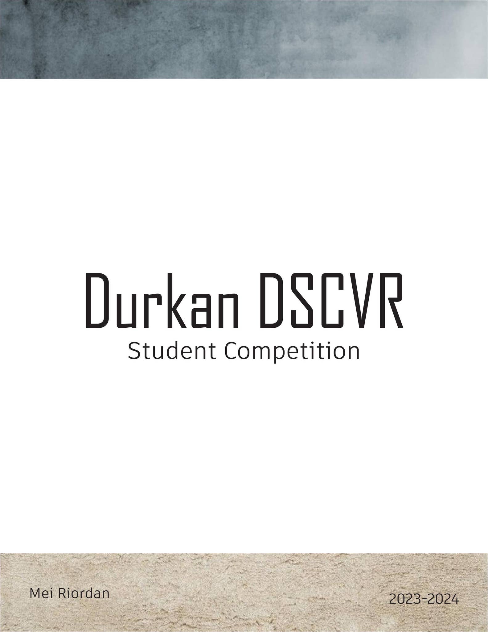 Durkan DSCVR Competition 23-24 by Mei Riordan - Issuu