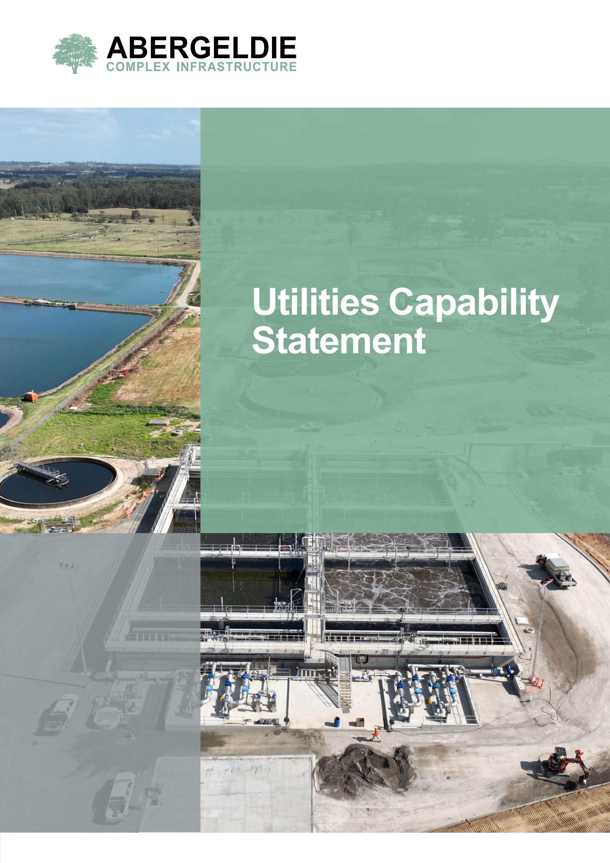Abergeldie Utilities Capability Statement 2024 by abergeldiecomplexinfrastructure_ - Issuu