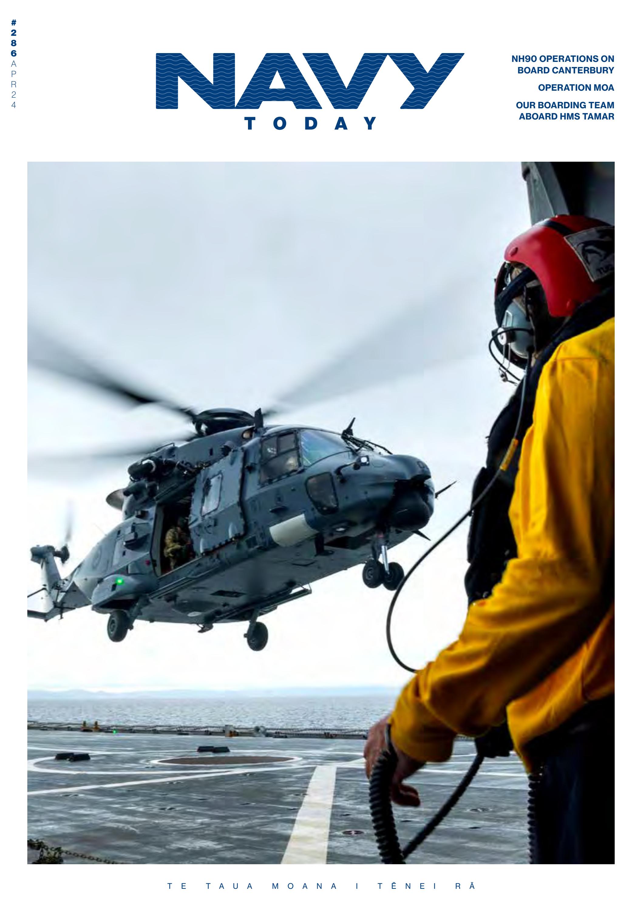 Royal New Zealand Navy | Navy Today - Issue 286, April 2024 by New ...