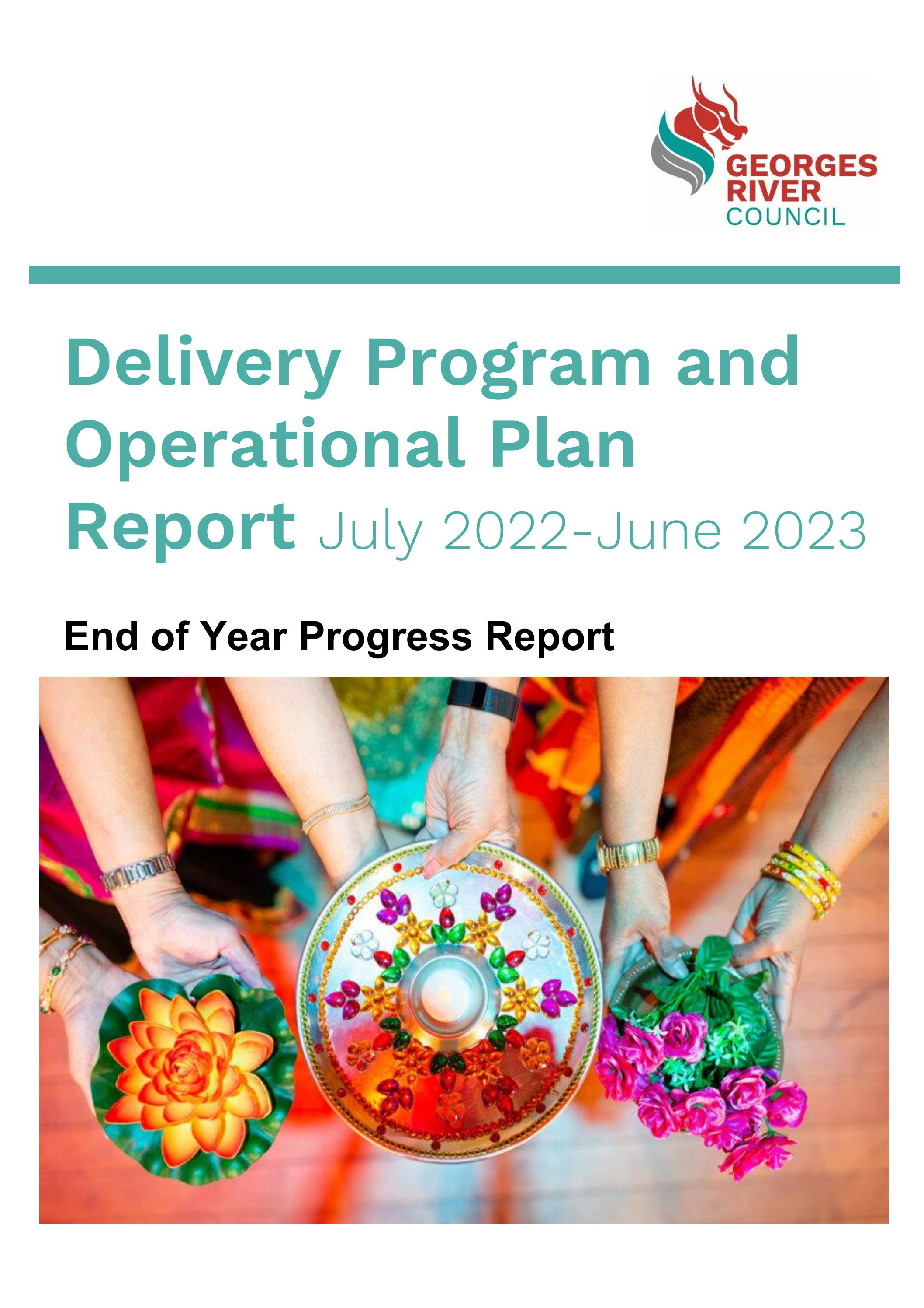 Delivery Program and Operational Plan 2022-23 - End of Year Progress ...