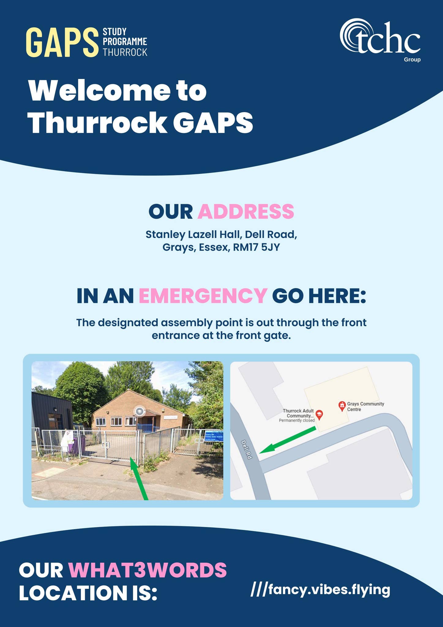 TCHC Thurrock GAPS - Emergency Event Poster by TCHCgrouplimited - Issuu
